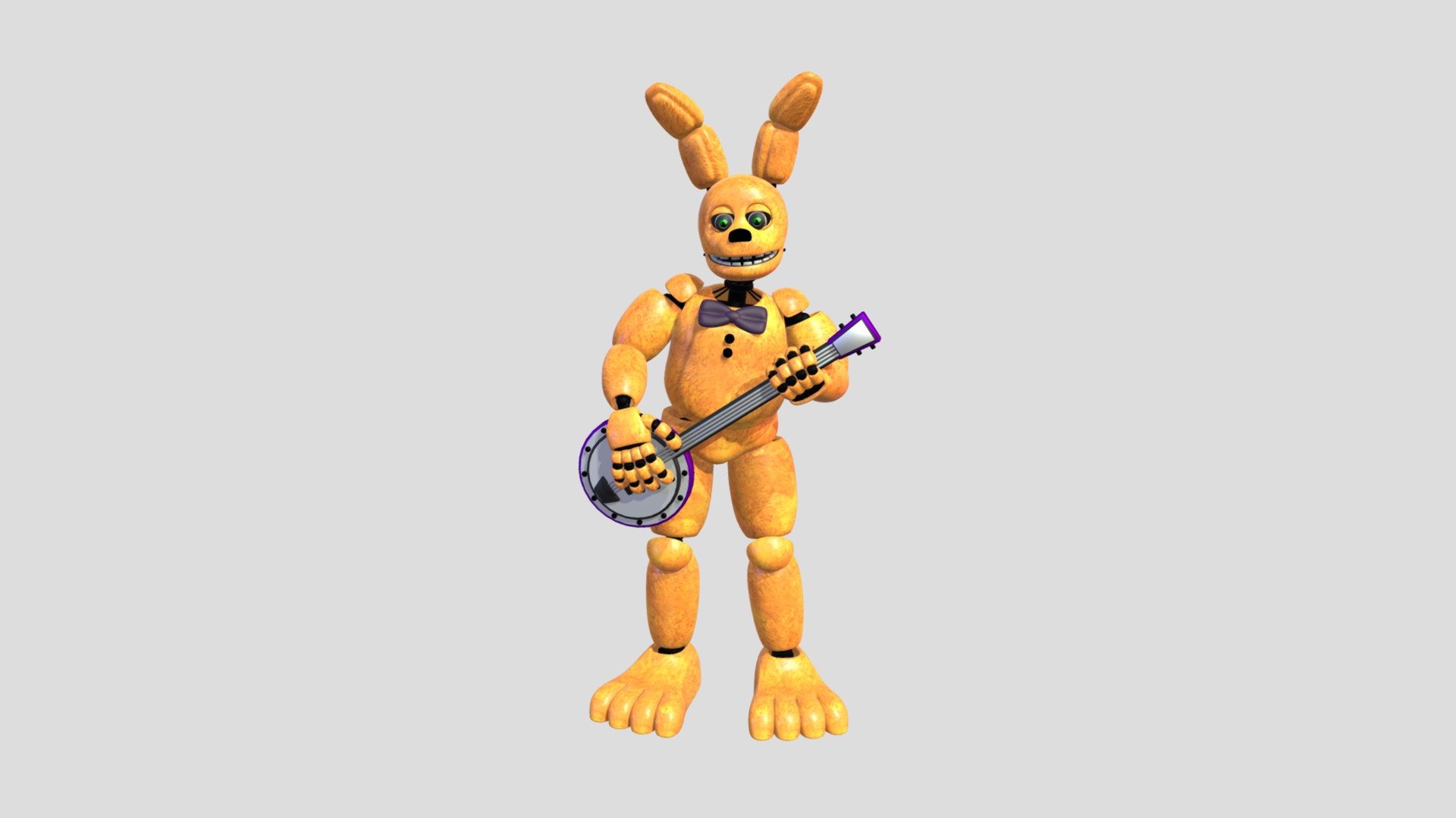 spring-bonnie-blend - 3D model by Foxyisdbest [c9949c6] - Sketchfab