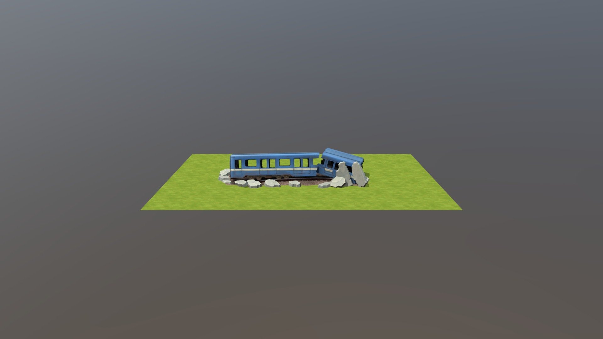 Railway - 3D model by Jan48 [c995449] - Sketchfab