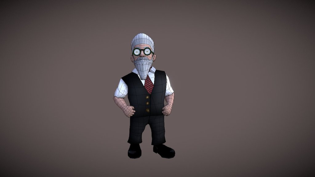 Office Dwarf 001 - Download Free 3D model by LeroyLCerejo [c9968f2 ...