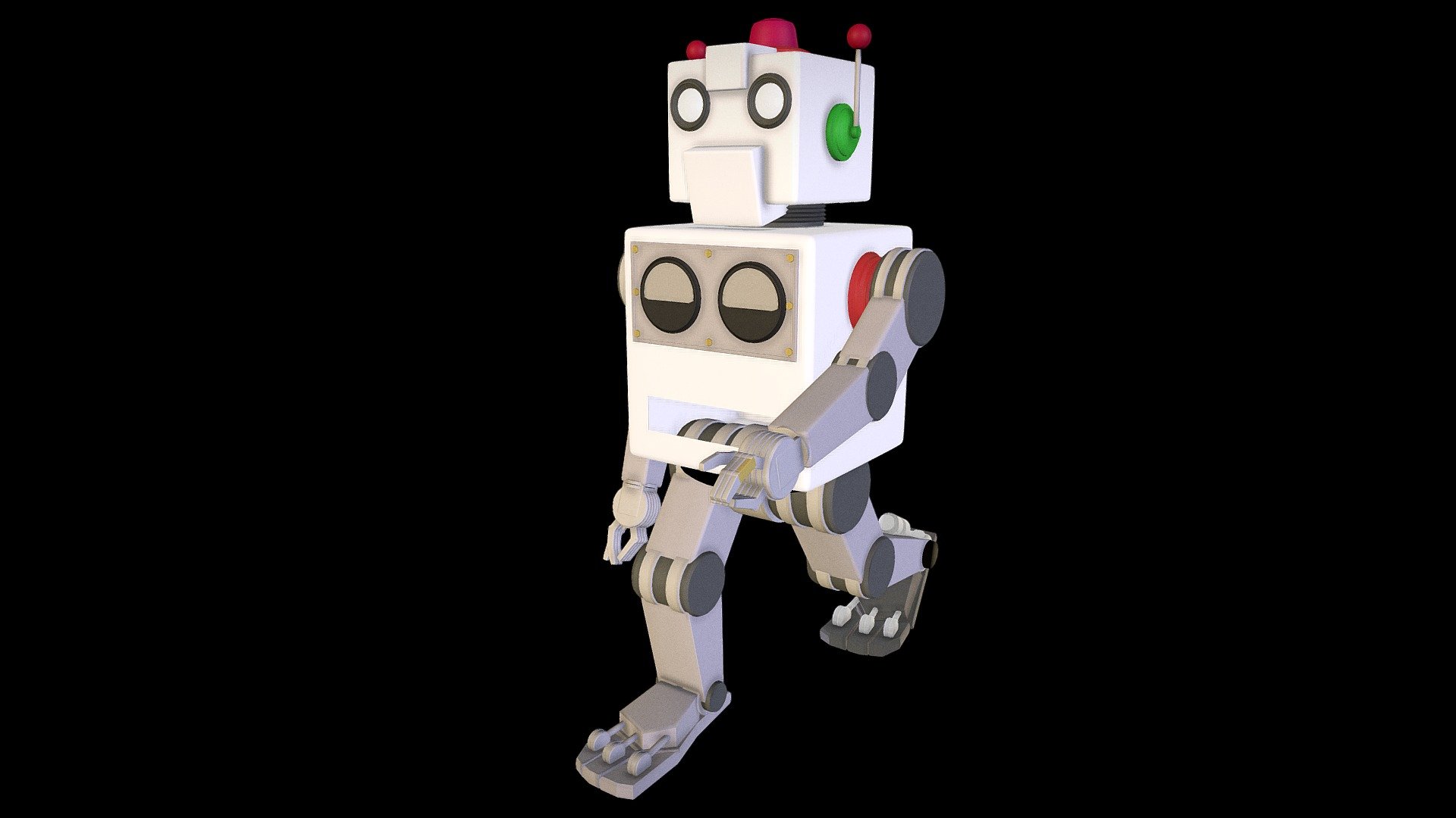Robot - 3D model by TomSaddam [c99e31e] - Sketchfab