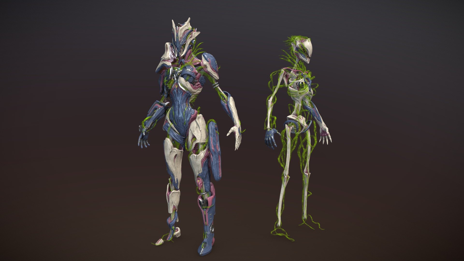 Xaku Deathea v1.2 - 3D model by a1stlight [c99f808] - Sketchfab
