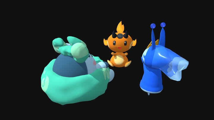 The_battle_cats 3D models - Sketchfab