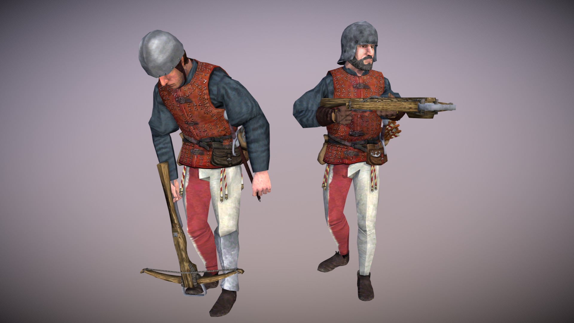 Italian "Provvisionati" Crossbowmen - 3D model by mylae [c9a1bea ...
