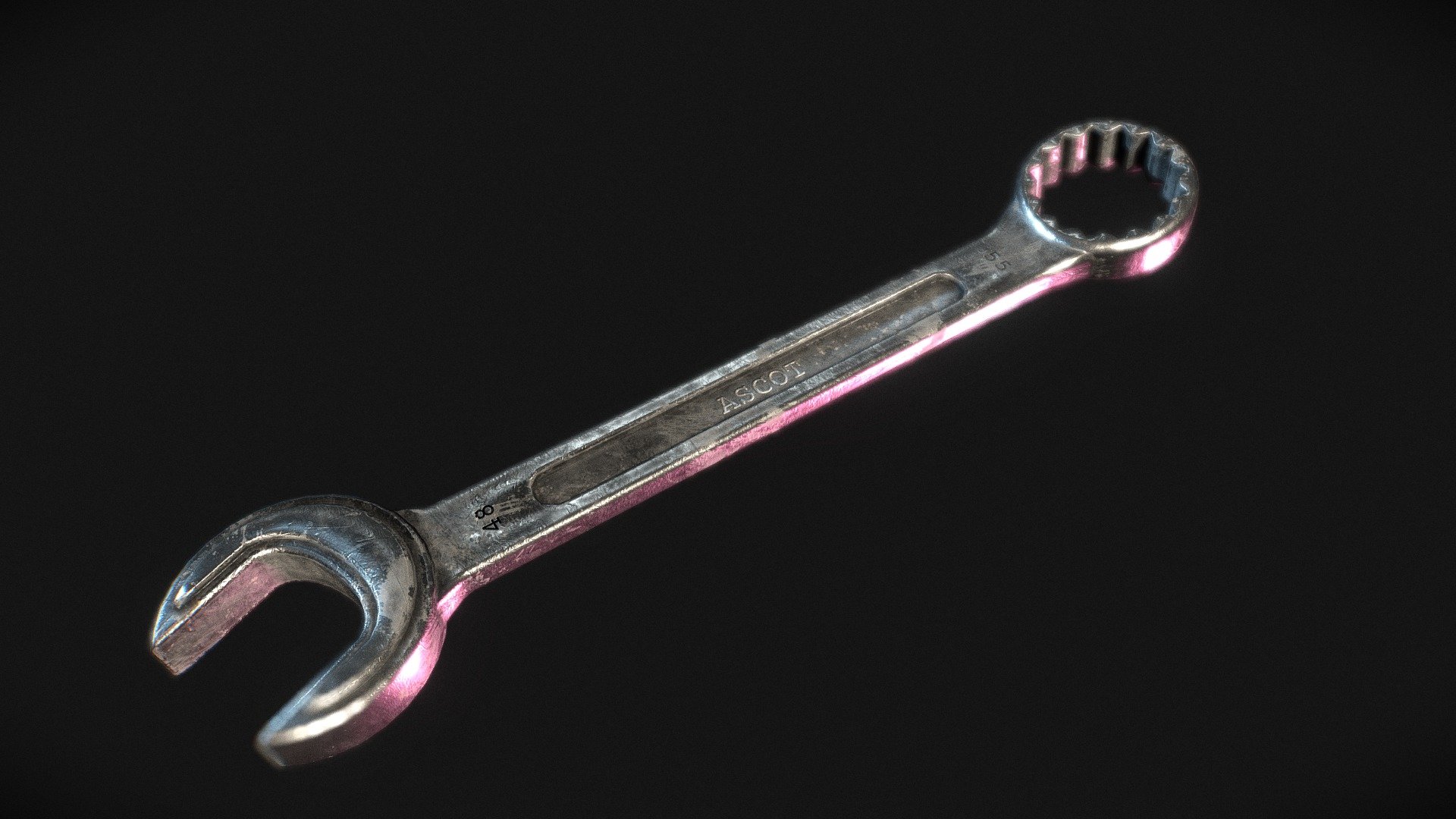 Wrench - 3D model by Drimtry [c9a1e66] - Sketchfab