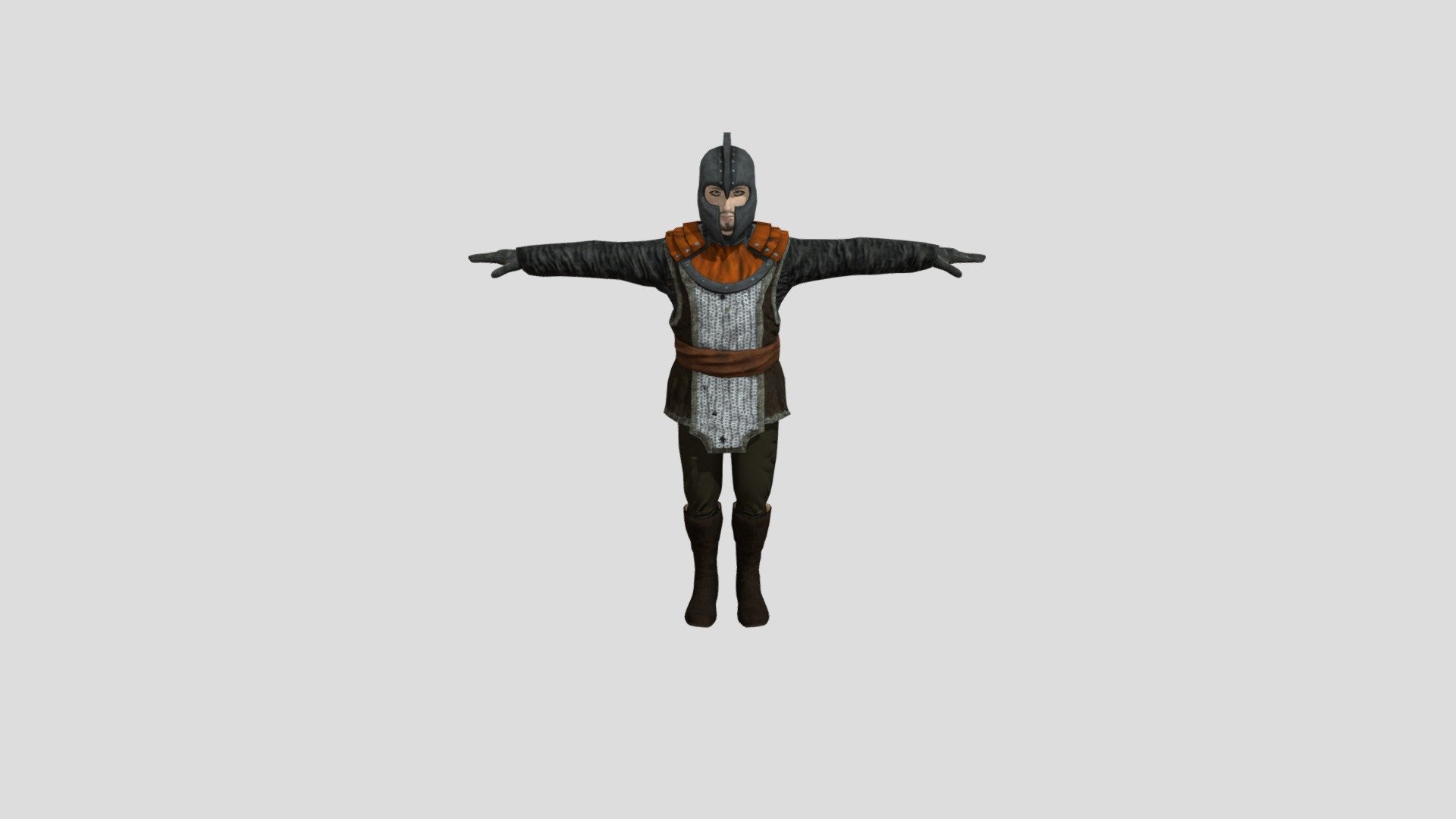 warrior - 3D model by HeroyHo [c9a2215] - Sketchfab