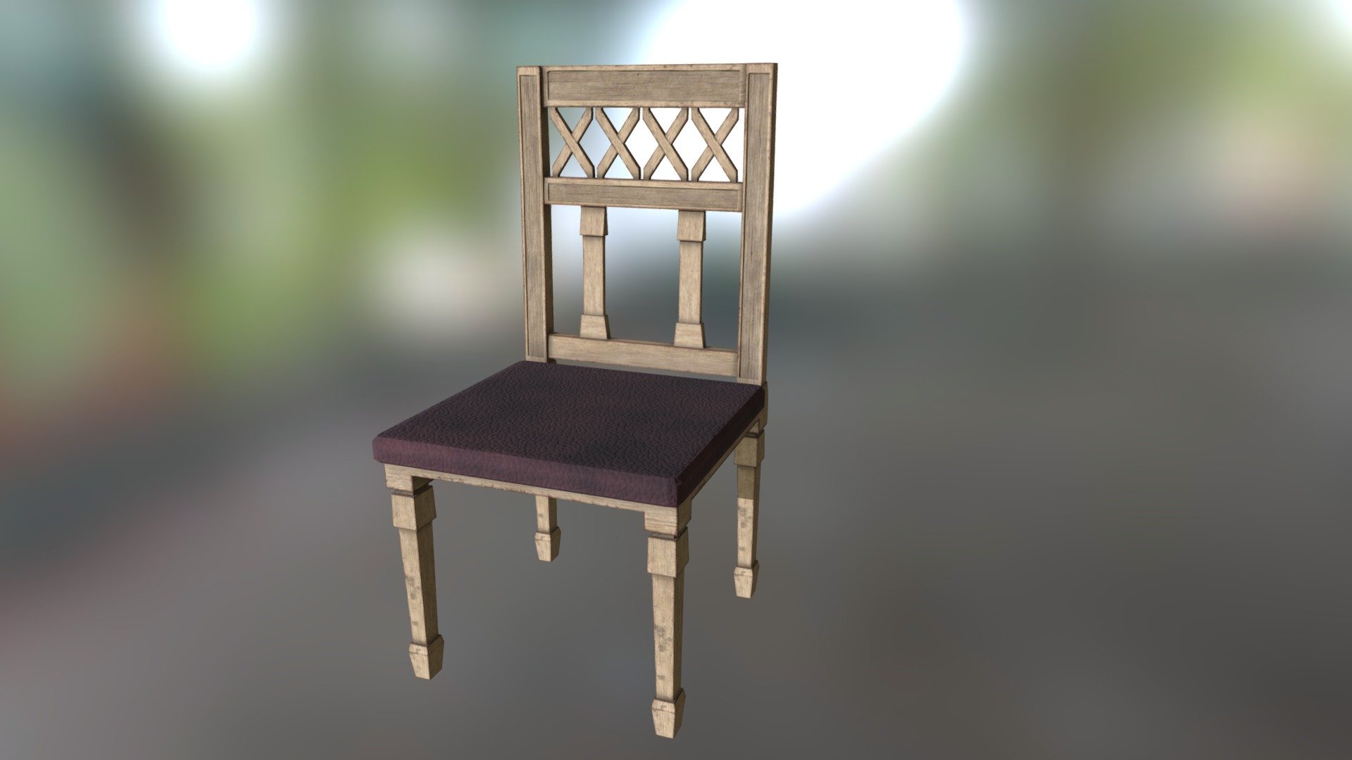Medieval Castle Chair - Download Free 3D model by Franjo Badurina ...