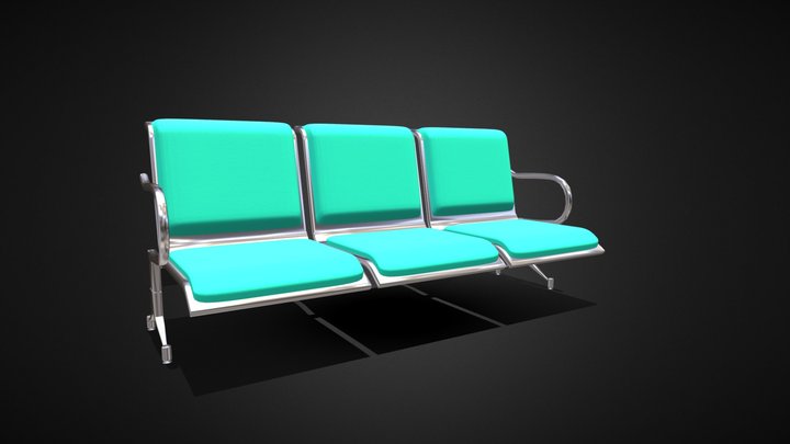 Waiting-room-chair 3D models - Sketchfab