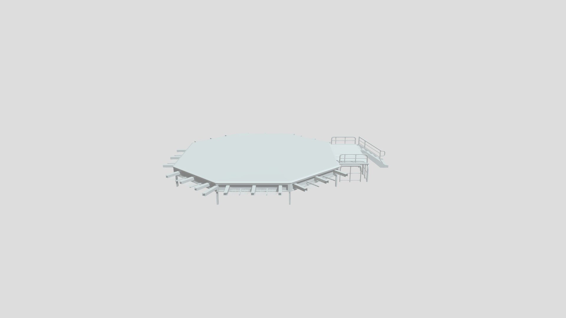Helipad - 3D model by atceleste [c9a54c0] - Sketchfab
