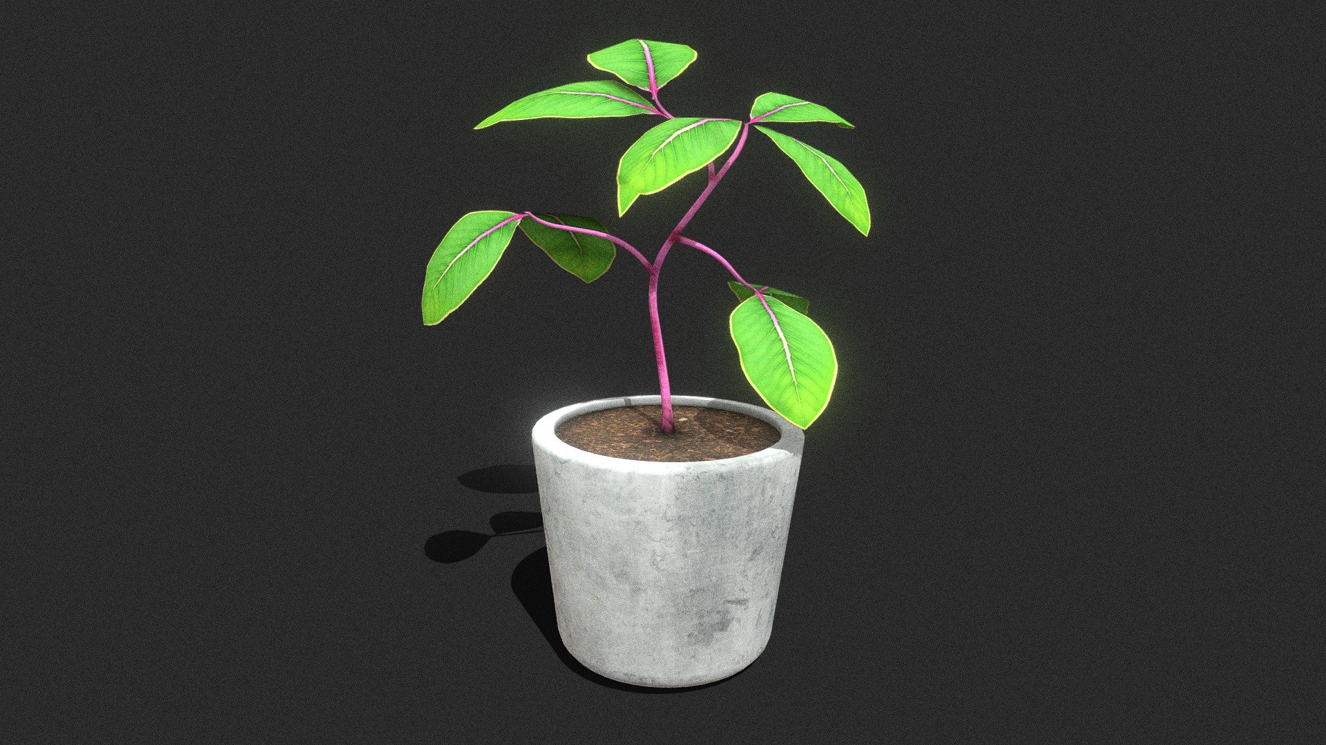 Flower A1 (1097 Polygons) - Download Free 3D model by KJ (@kj3dx ...