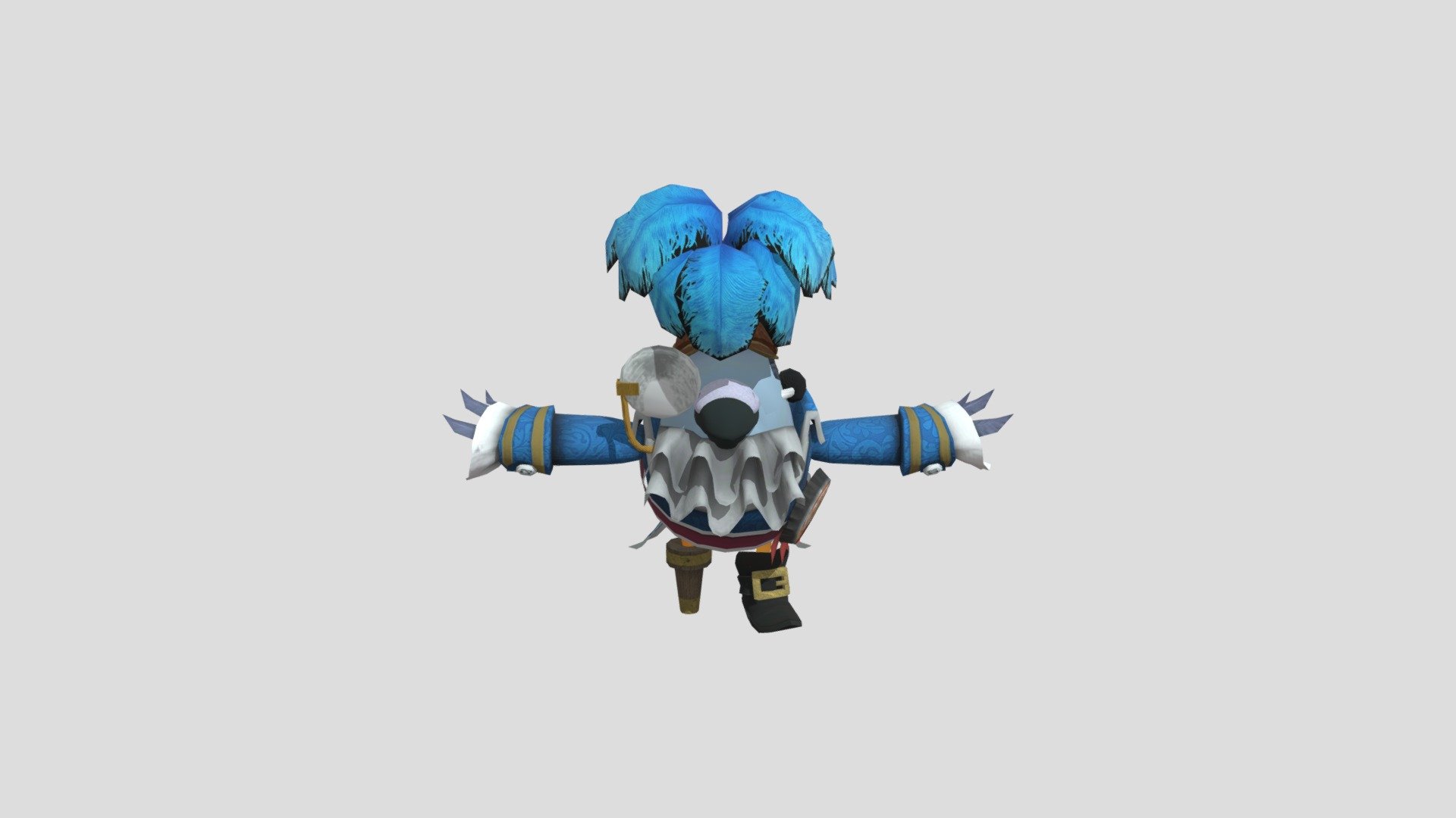 Little Big Planet 3 - El Jeff - Download Free 3D model by Lanair6 ...