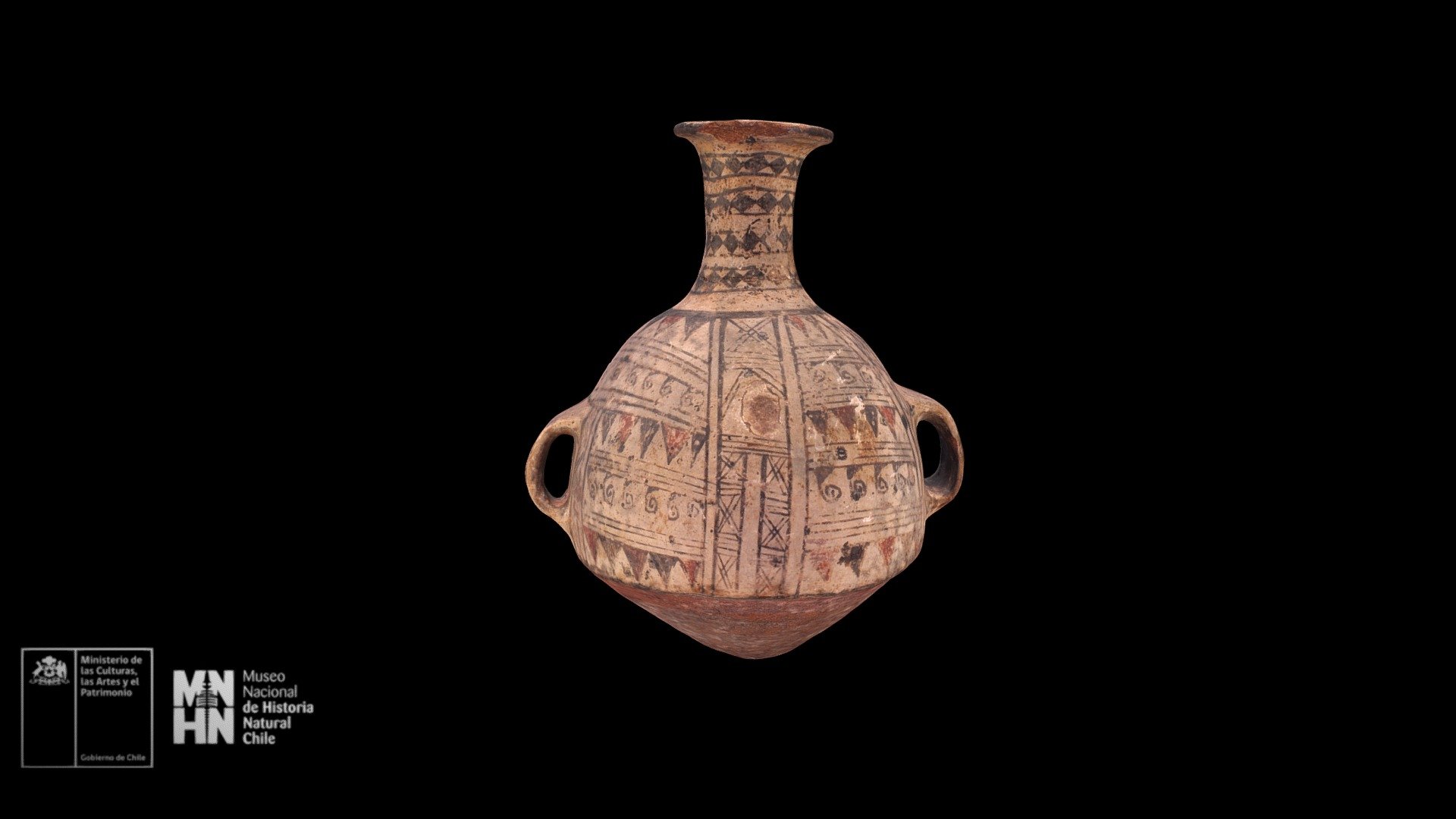Aríbalo Inca de Chile Central - Download Free 3D model by Museo ...