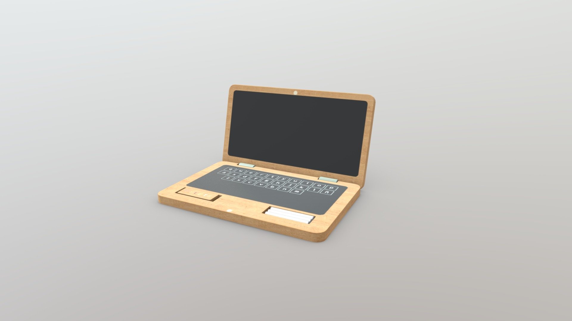 Portable wood board - Buy Royalty Free 3D model by interior model ...