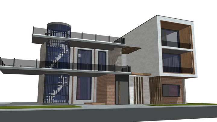 Villa 3D models - Sketchfab