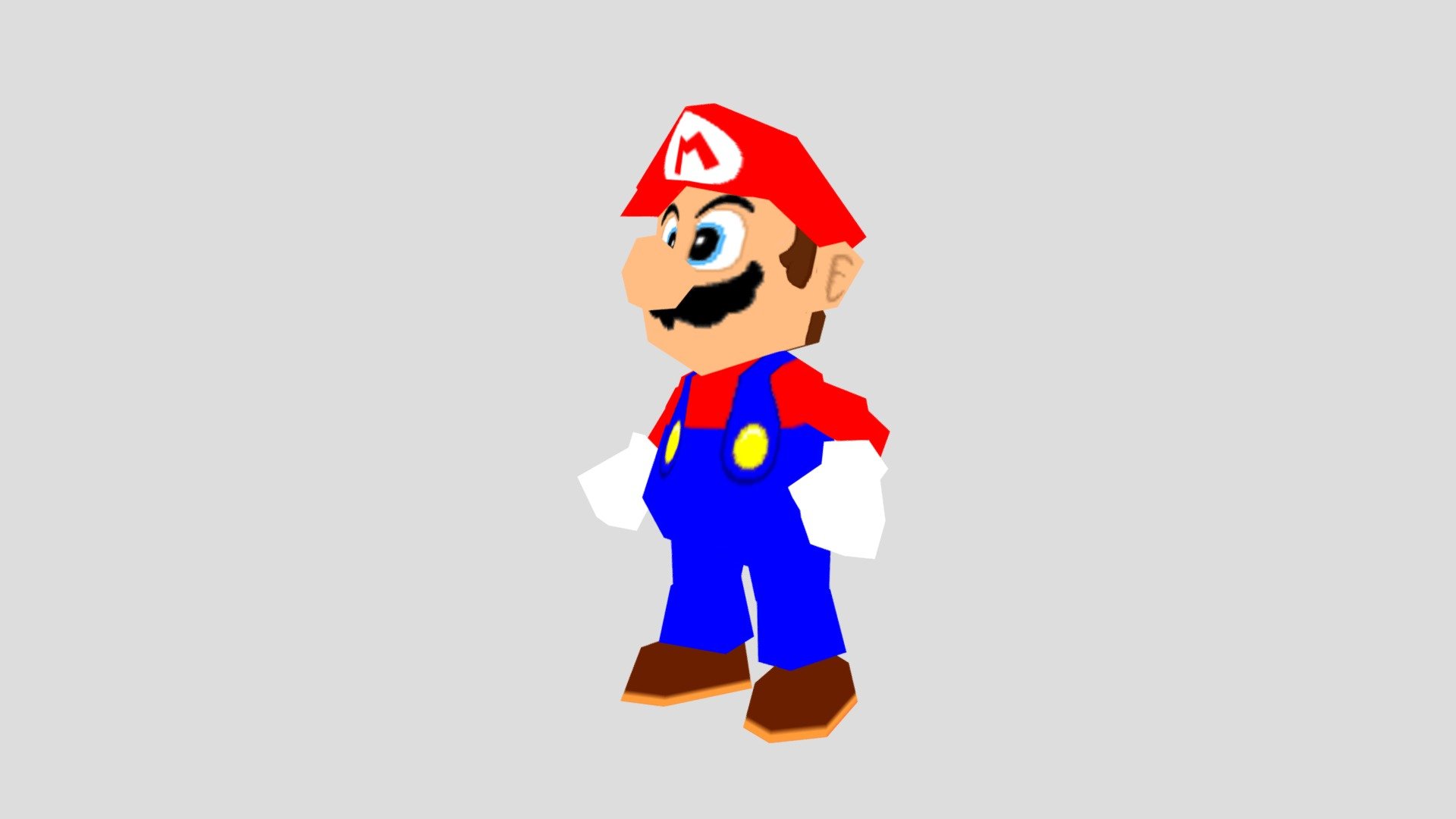 Nintendo 64 - Mario Party 2 - Mario - Download Free 3D model by ...