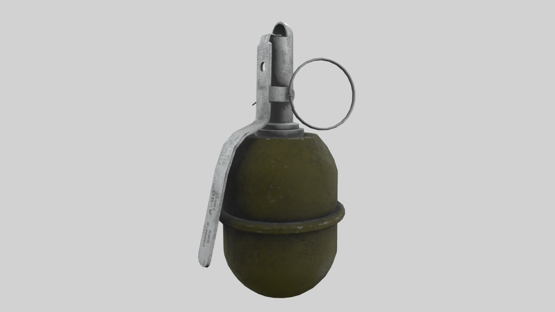 RGD-5 hand grenade - Download Free 3D model by Sam Muha (@muhasemen) [c9ad3d4] - Sketchfab