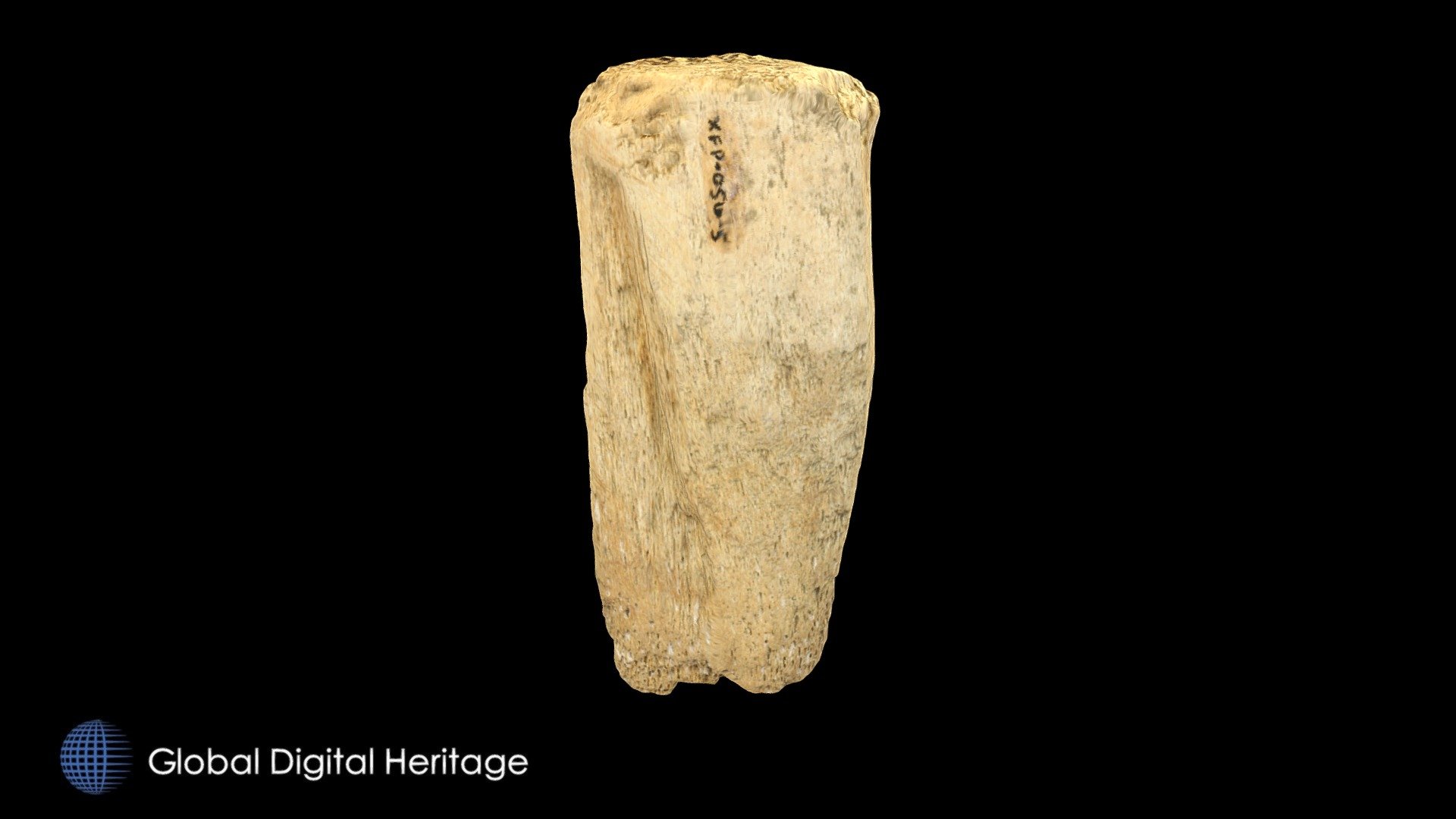 XFP-056 Whale bone wedge, Sanak Island, Alaska - Download Free 3D model by Global Digital ...