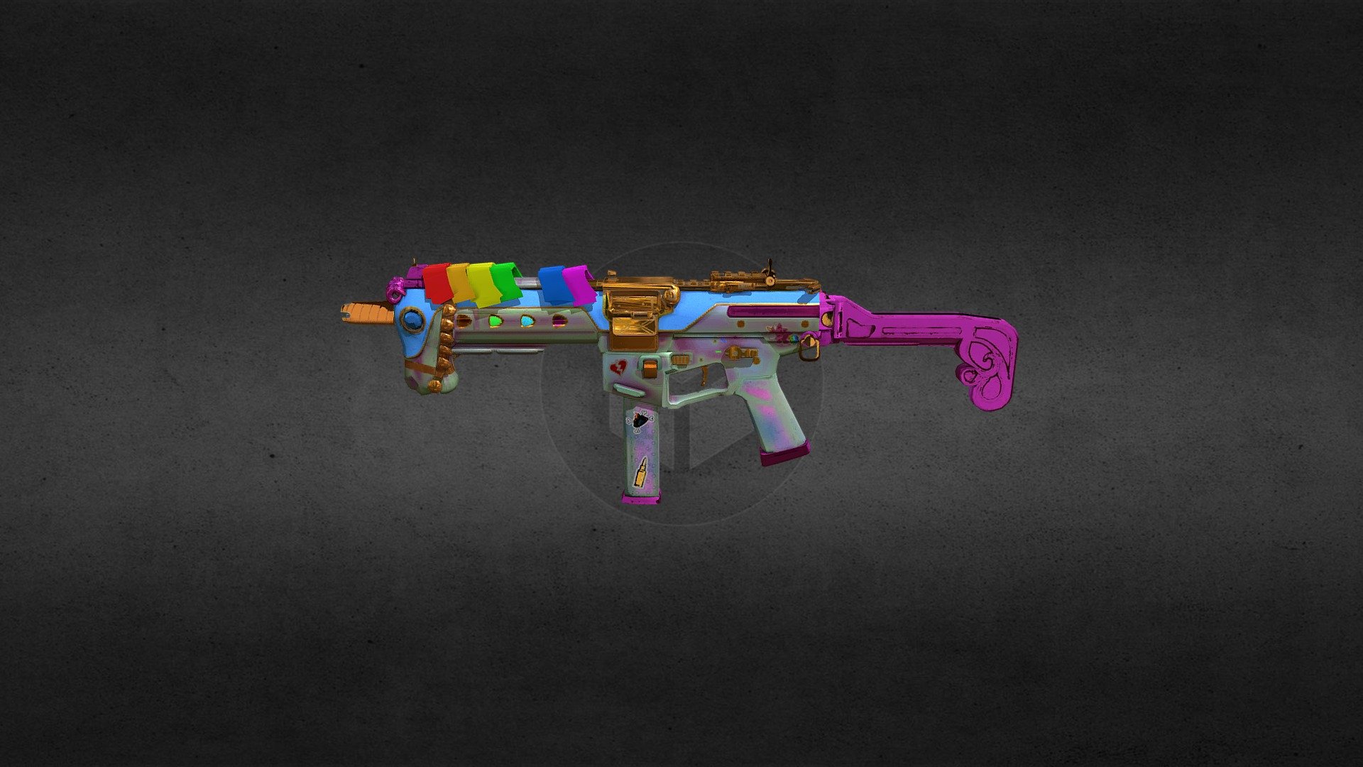 Uni-gun - Download Free 3D model by DeathKing680 [c9b22fc] - Sketchfab