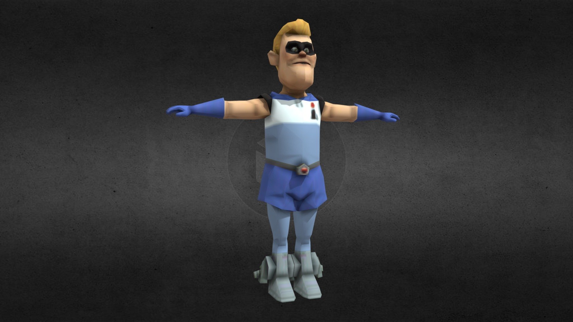 Buddy Pine (Incrediboy) FBX - Download Free 3D model by ...