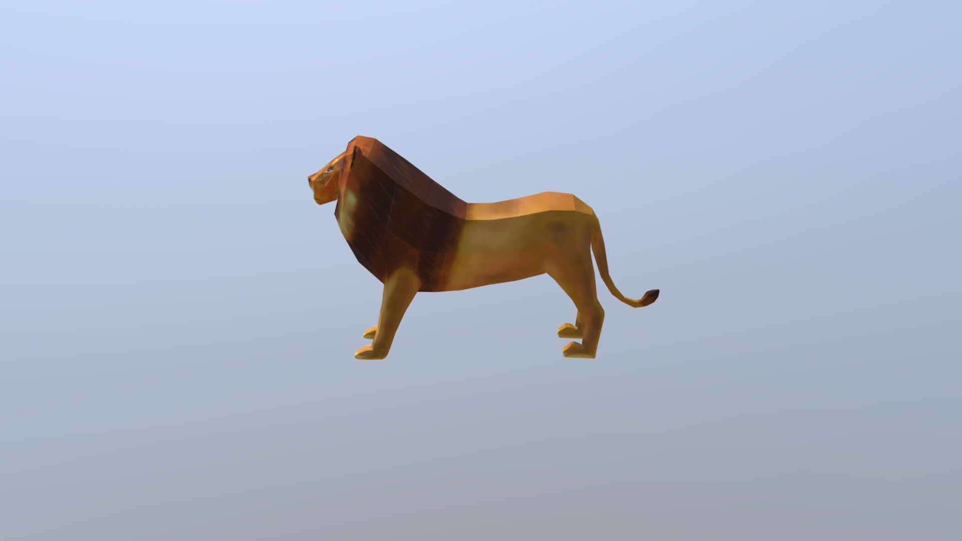 LION1 - 3D model by arona [c9b441b] - Sketchfab