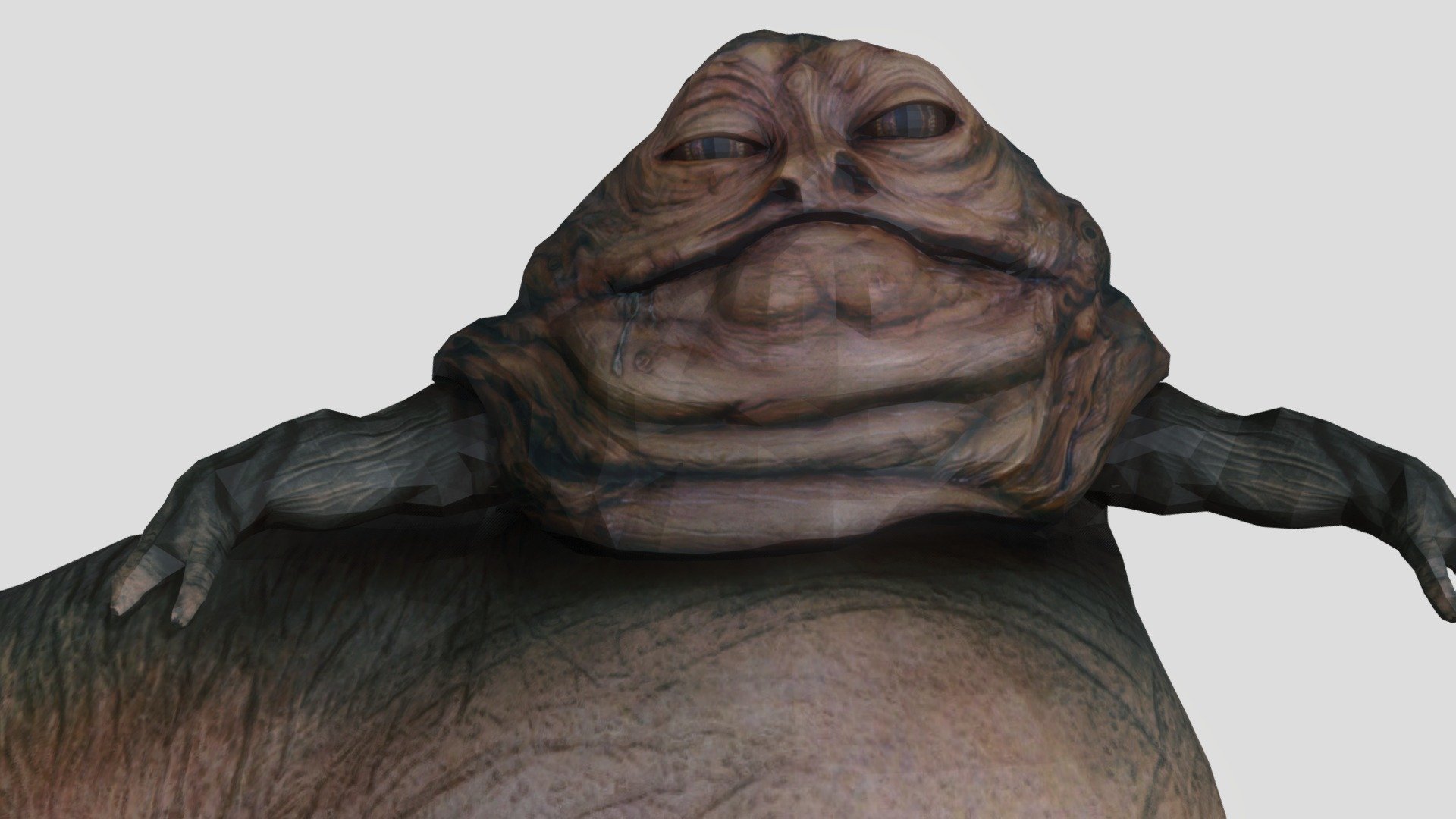 Accurate Jabba The Hutt - 3D model by Punkinob (@bruh03099) [c9b6171 ...