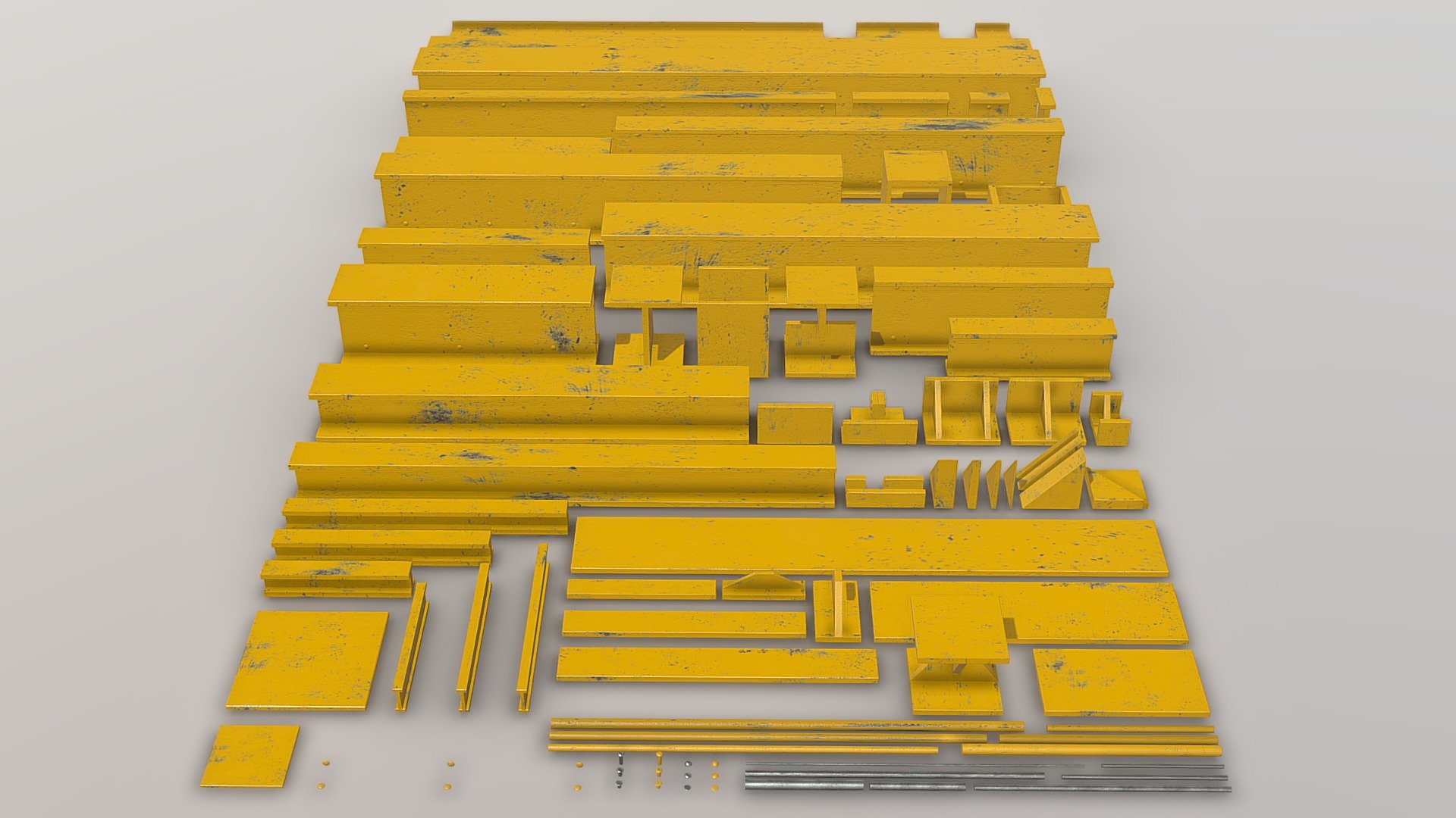Construction-Kit Pack 1 - Buy Royalty Free 3D model by 3Dee ...