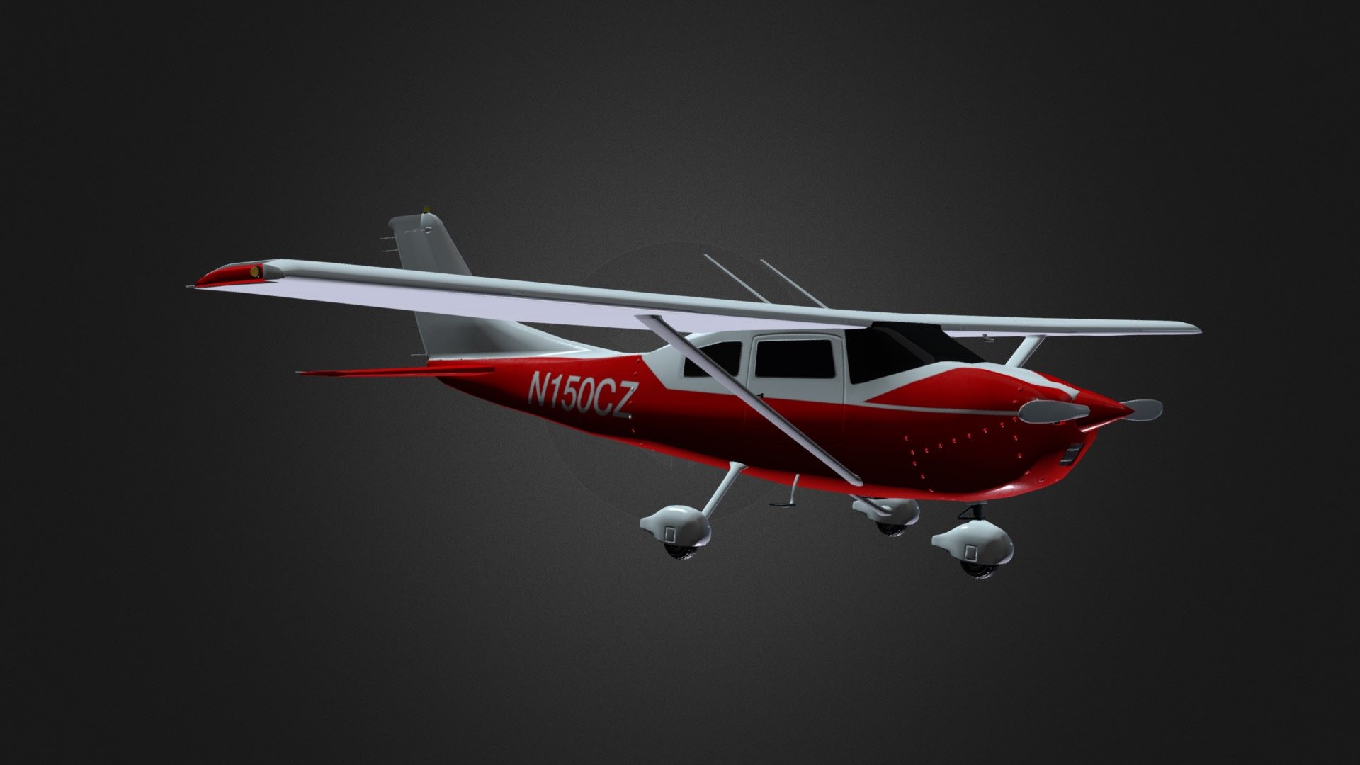 Cessna - 3D model by omfrench94 [c9b881b] - Sketchfab