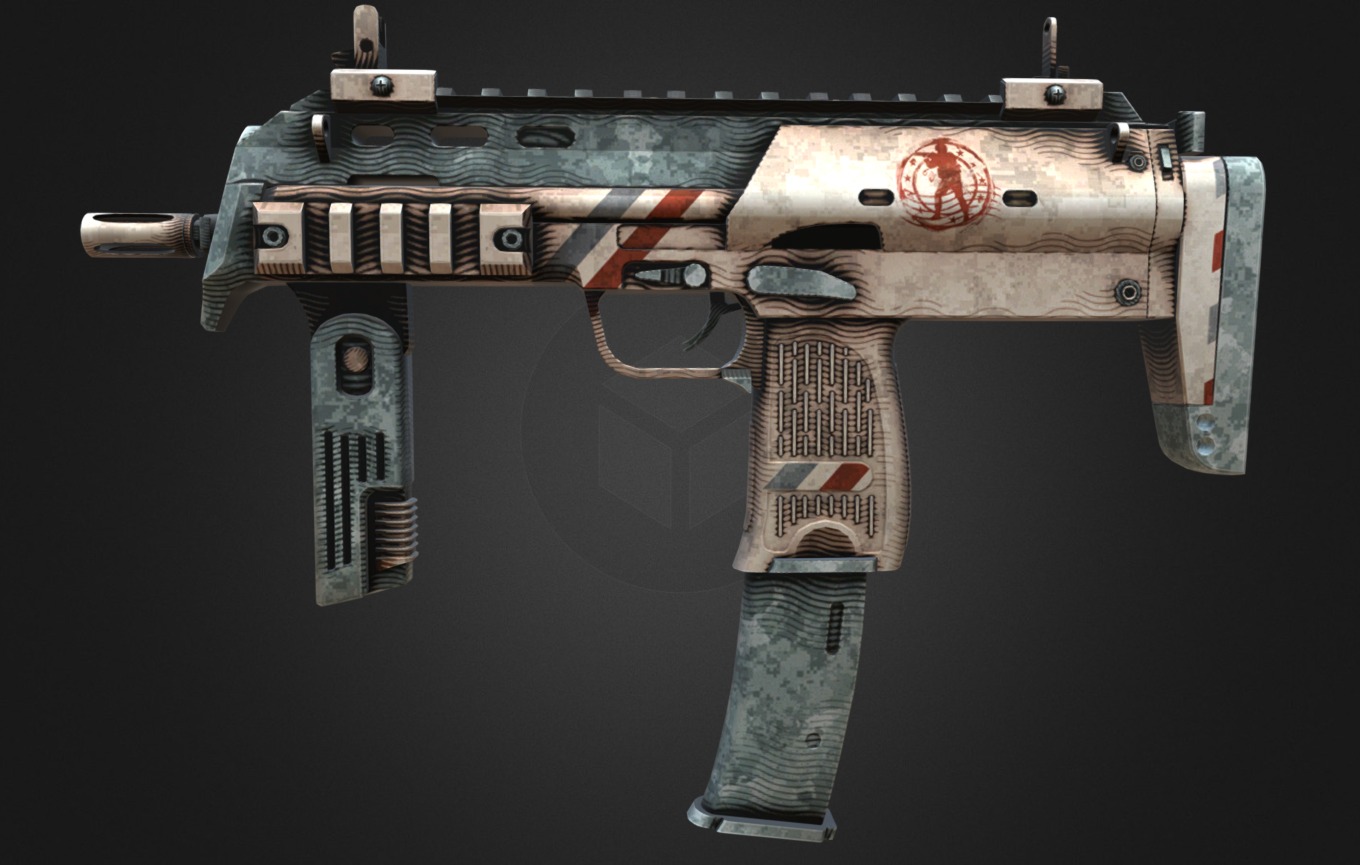 MP7 | Special Delivery - 3D model by SkinsDB.com - CS2 (@csgoitems.pro ...