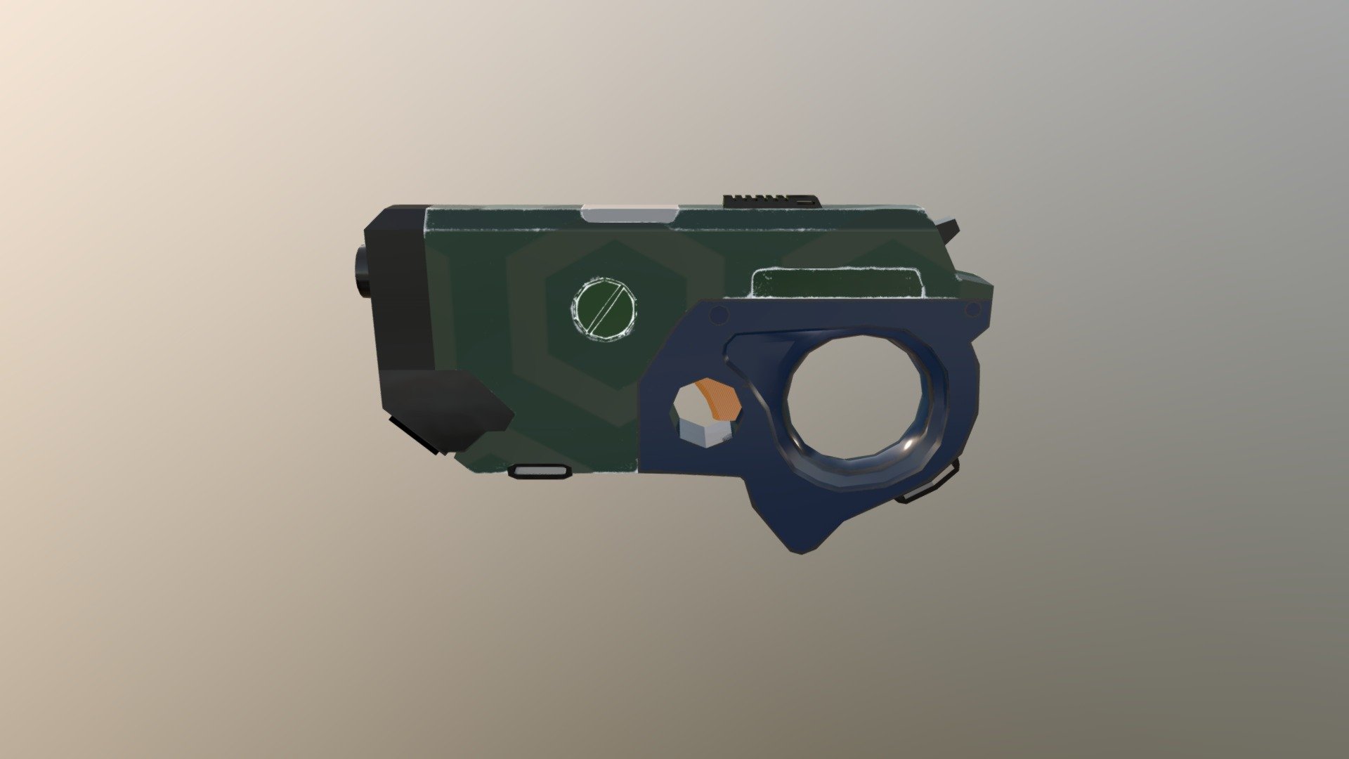 Hand Gun - 3D model by AlfyAngelous [c9bb5a7] - Sketchfab