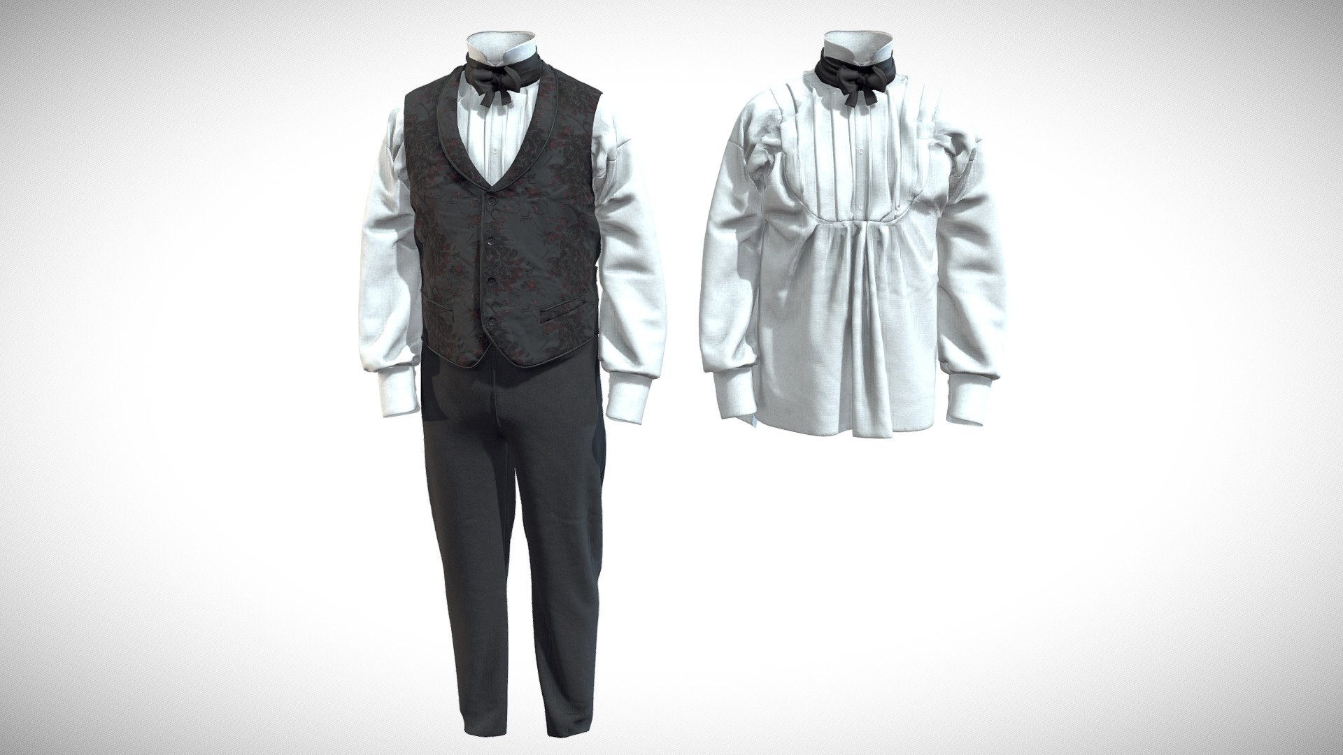Costume: Zhadov, "A Profitable Position" - 3D model by Department of ...