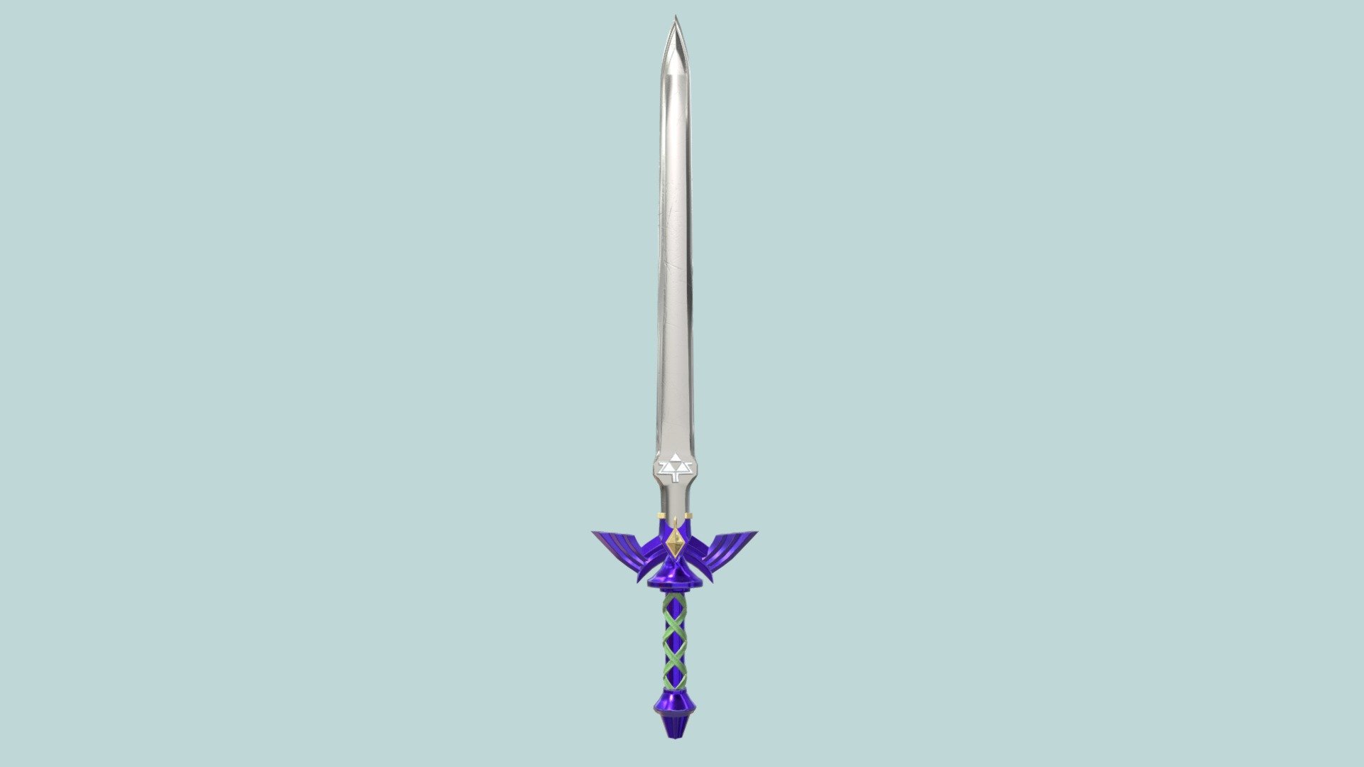 Master Sword - Legend of Zelda 3D Fan Art - 3D model by mwoods94 ...