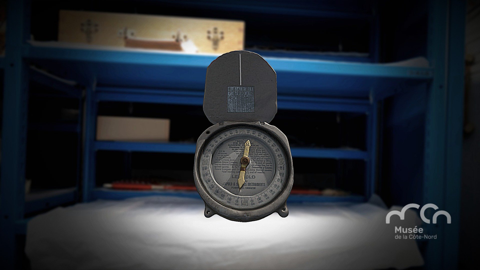 Boussole / Compass - 3D model by Musée régional de la Côte-Nord (@mrcn ...