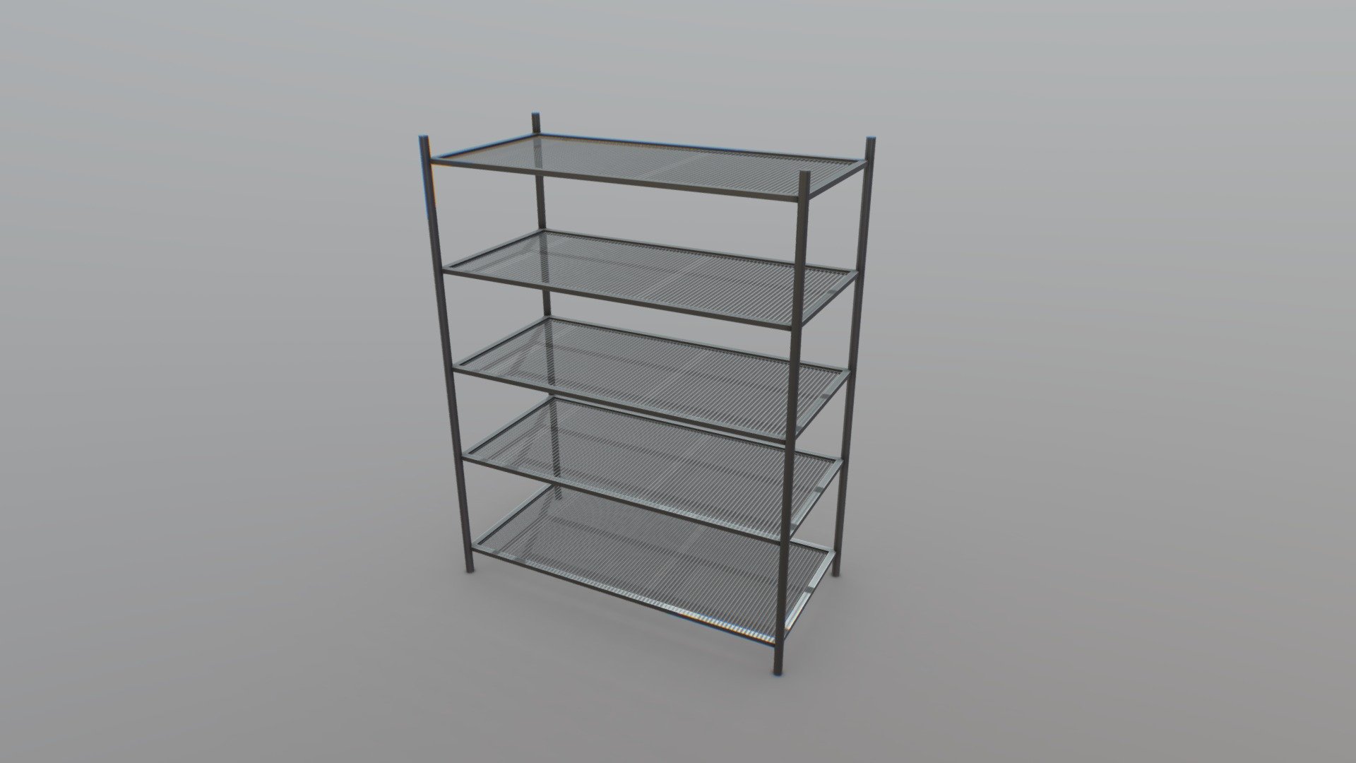 Wire Shelf - Buy Royalty Free 3D model by bsp [c9befe5] - Sketchfab Store