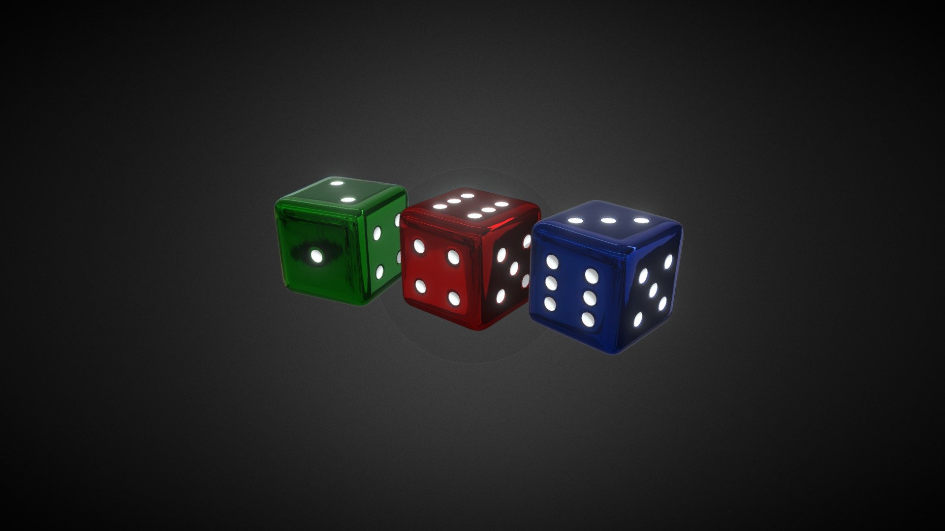3 Colored Dice - Download Free 3D model by LukeModels75 (@lucss_3d ...