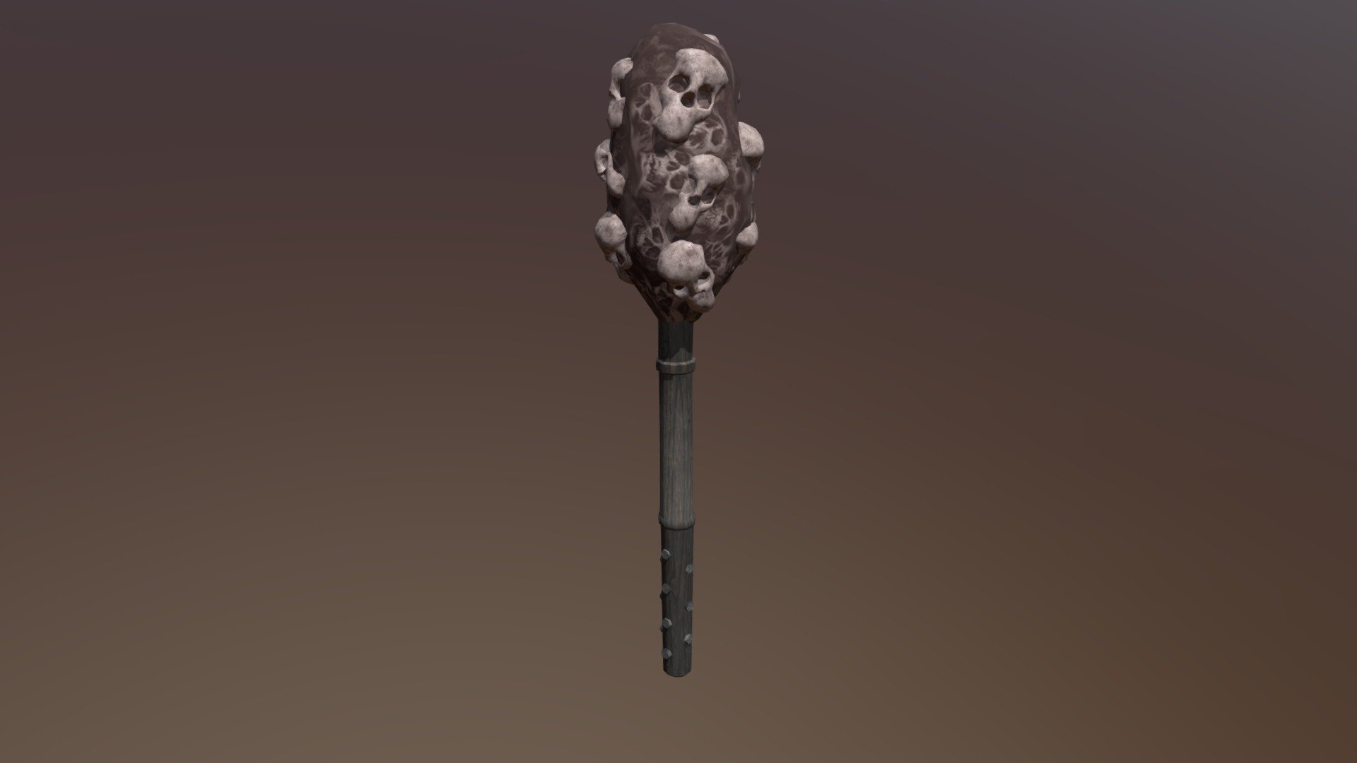 Skull Mace - Download Free 3D model by iZnoGouD (@izznogoud) [c9c0f70 ...