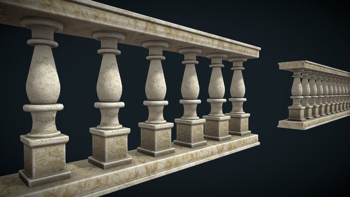 Guardrail 3D models - Sketchfab