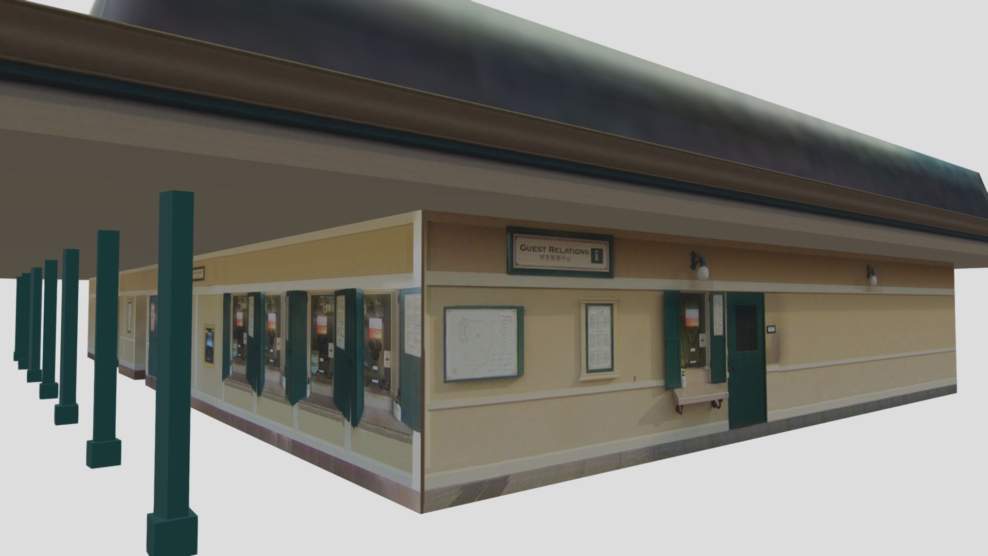 Disneyland Resort 10-NE-16C B226321930601062A0 - Download Free 3D model ...
