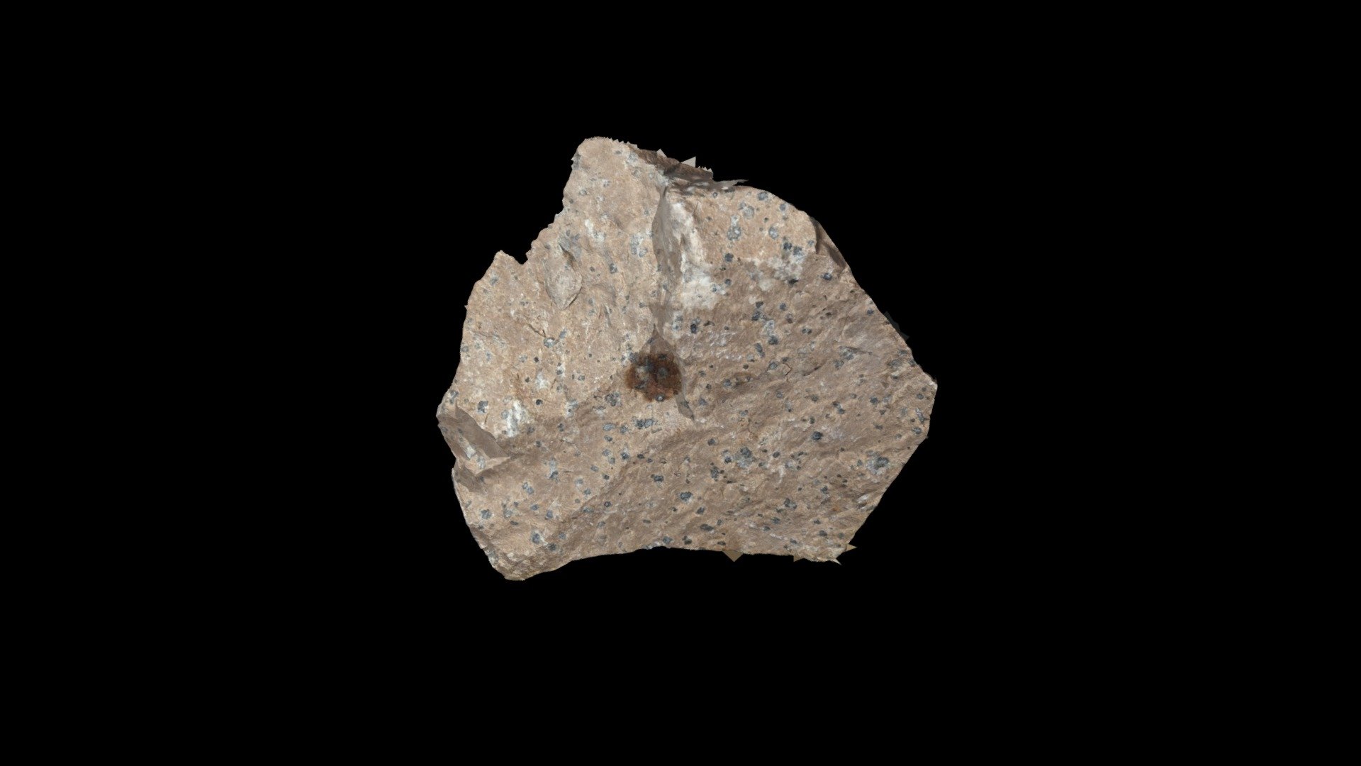 Rhyolithe with quarz phenocrists - Download Free 3D model by GeoMoDiM ...