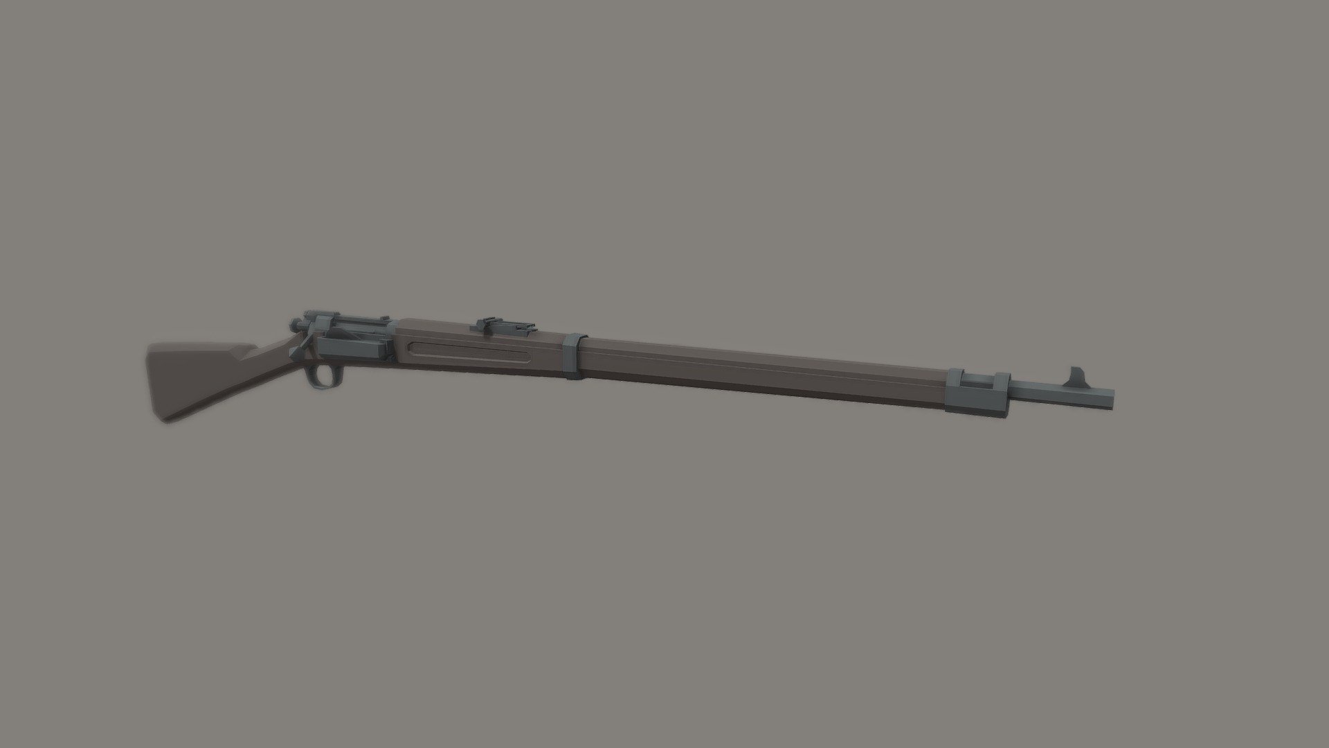 Krag-Jørgensen M1898 - 3D model by Merukitty [c9c510b] - Sketchfab