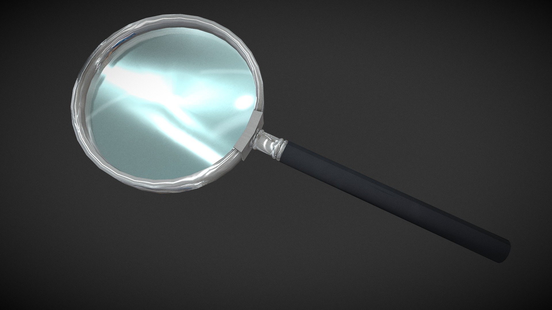 Lupa - Download Free 3D model by Helyx Silveira (@helyxsilveira ...