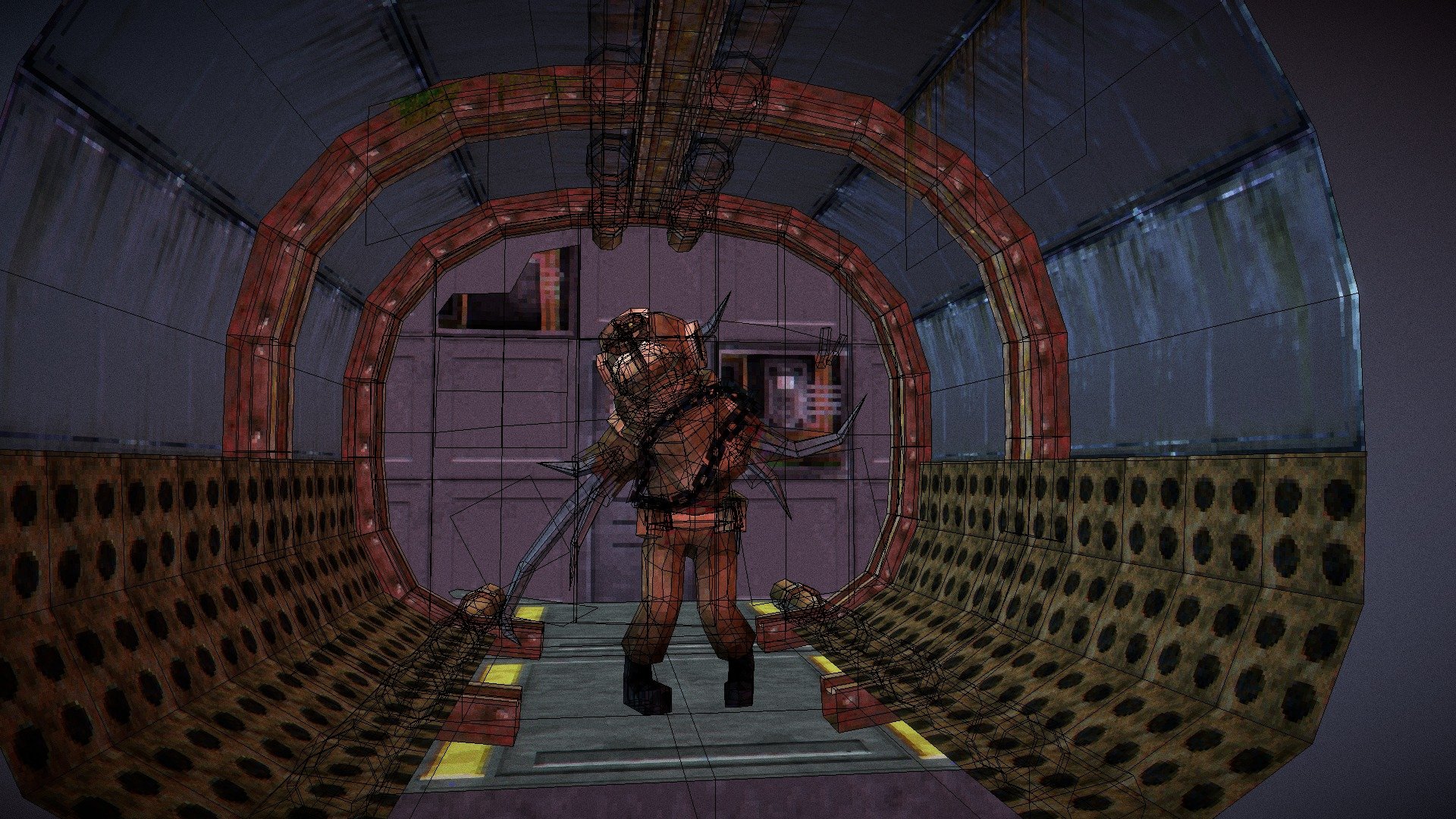 Infected Diver Scene - 3D model by zakai.ambadar [c9c71d7] - Sketchfab