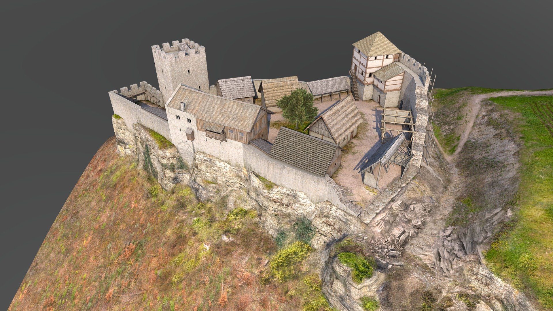 Die öde Burg