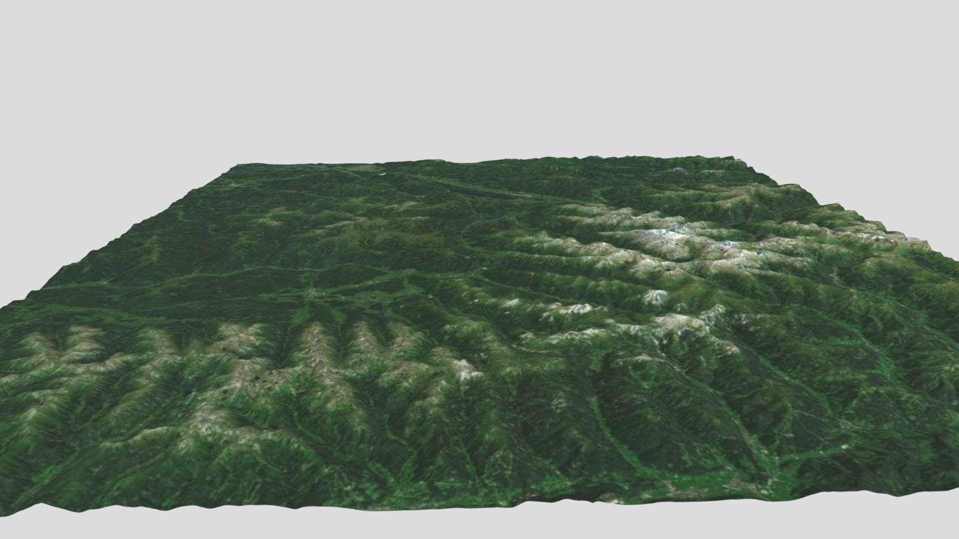 Alp terrain - 3D model by bencjaminn (@bencjaminnn) [c9c7694] - Sketchfab