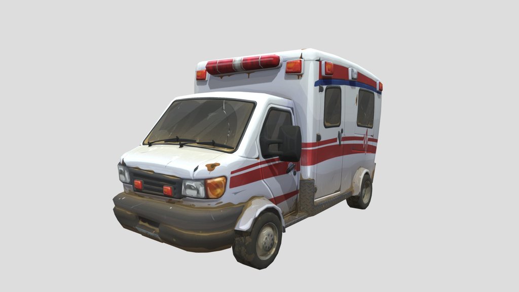 Fortnite Emergency service vehicles - A 3D model collection by ...
