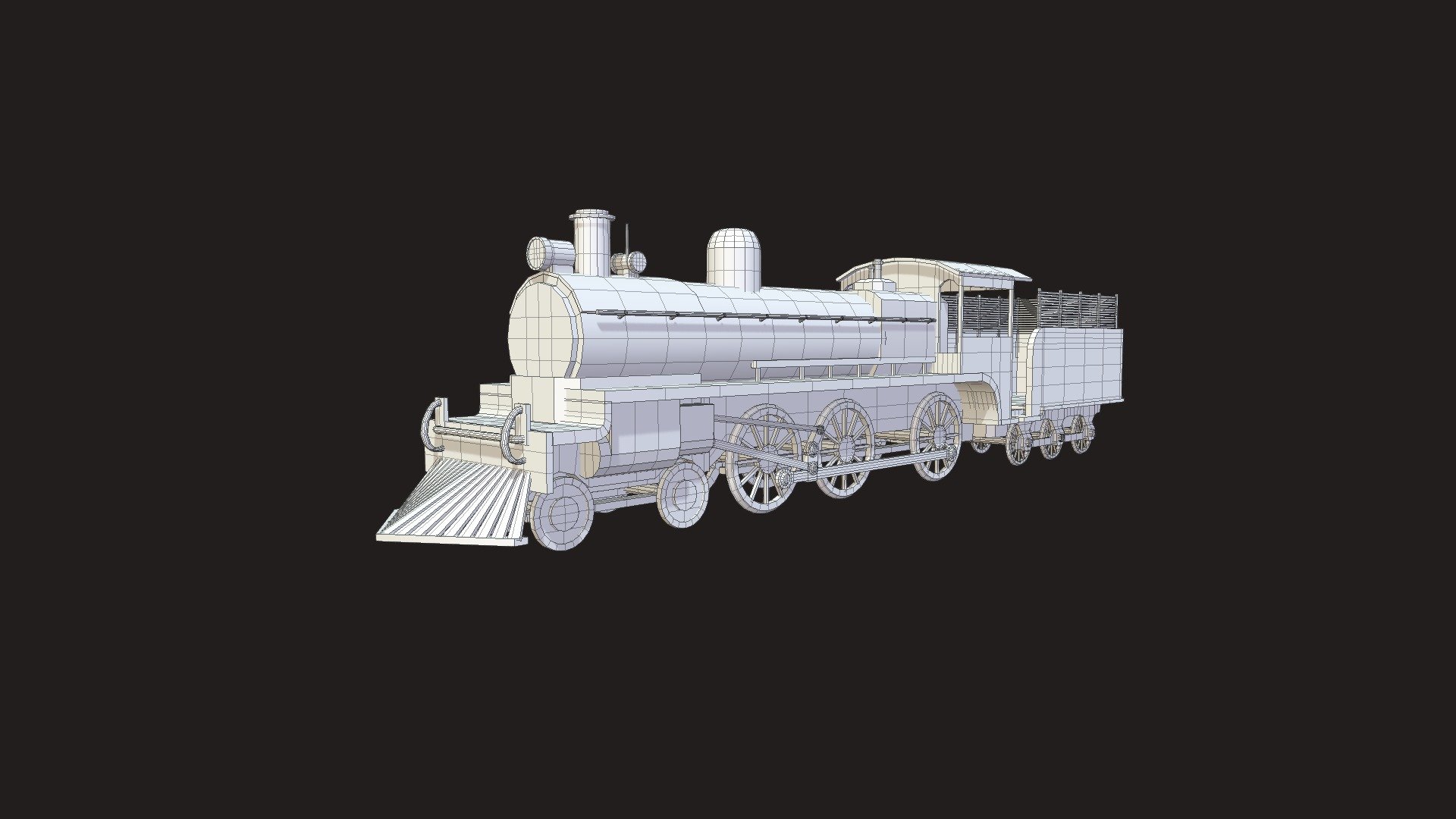 Ten Wheeler - Download Free 3D model by Twichy [c9c96db] - Sketchfab