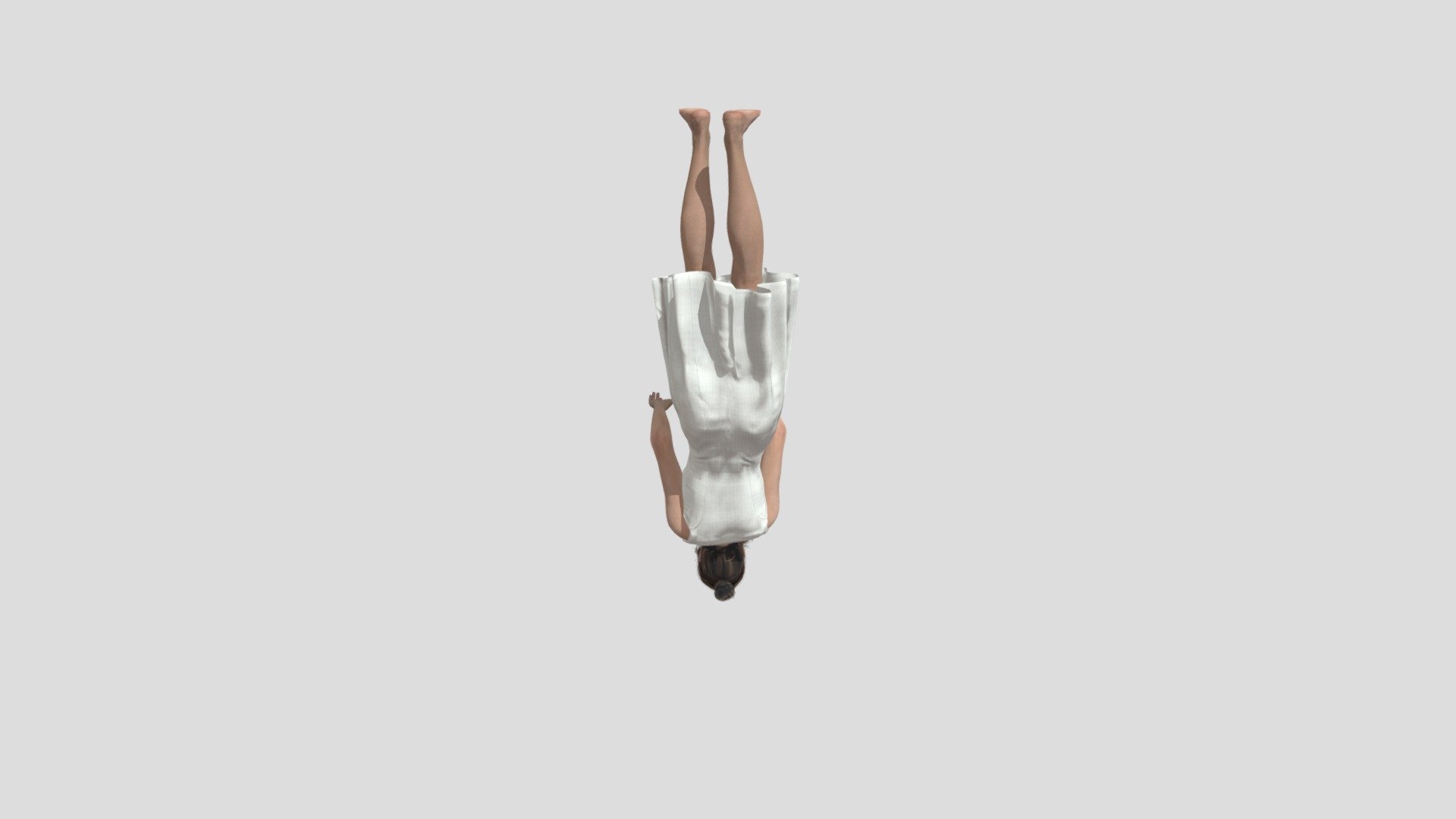 Girl Standing Animation - Download Free 3D model by Indranuj (@dhunu53 ...