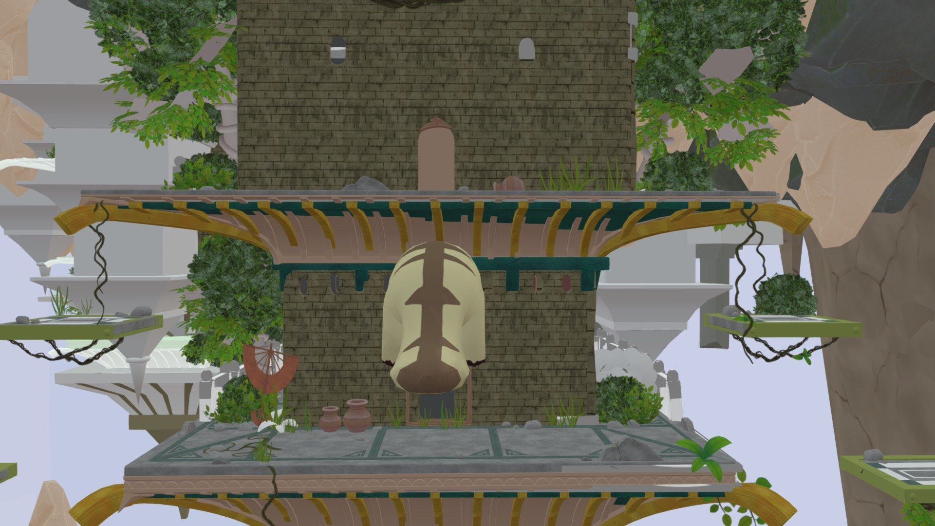 NASB 1 - Temple (UPDATED) - Download Free 3D model by SMF Features ...