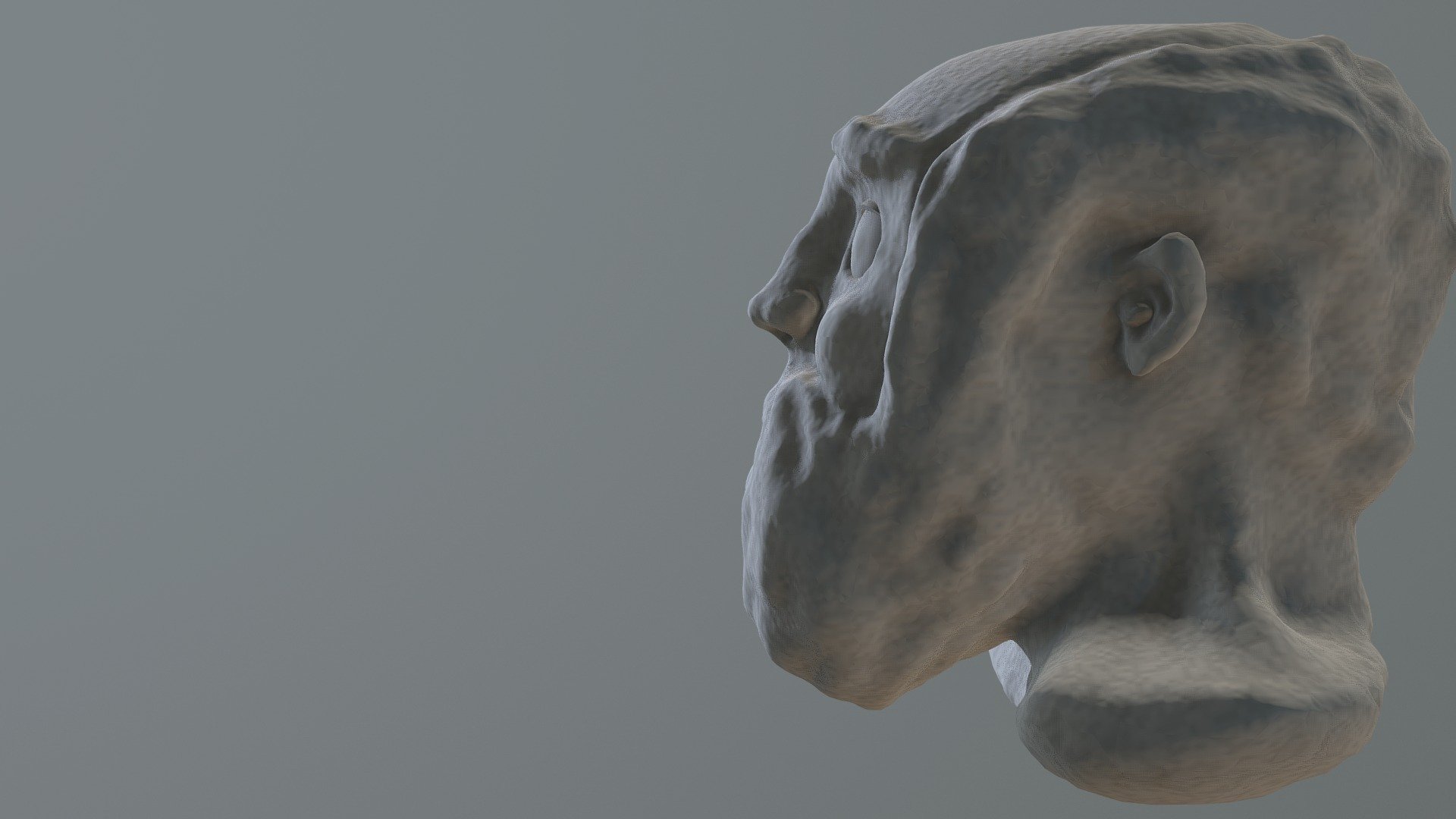 Greek Type Stone Sculpted Bust - Download Free 3D model by Robin Butler ...