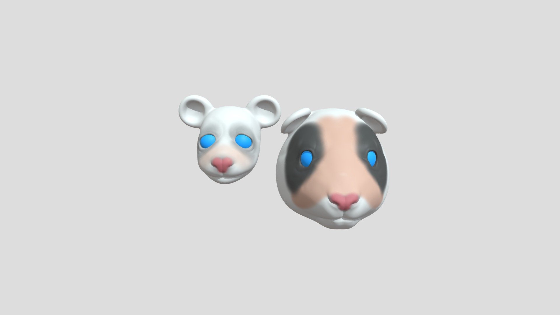 Rodent heads - Download Free 3D model by reconpeanut [c9caf3e] - Sketchfab
