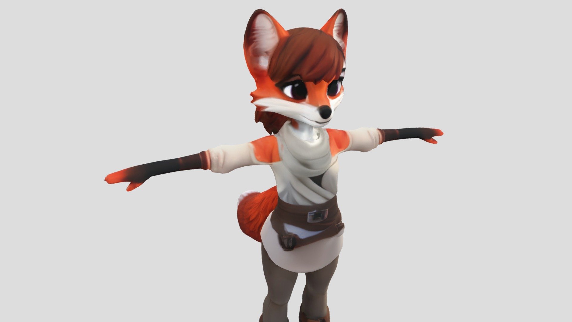 Lowpoly 3D Model | Ember the Brave Fox - 3D model by lolaborthwick9 ...