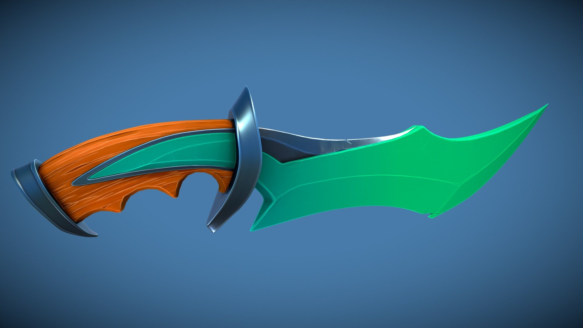 Fantasy dagger - Download Free 3D model by kamsz [c9cd1a7] - Sketchfab